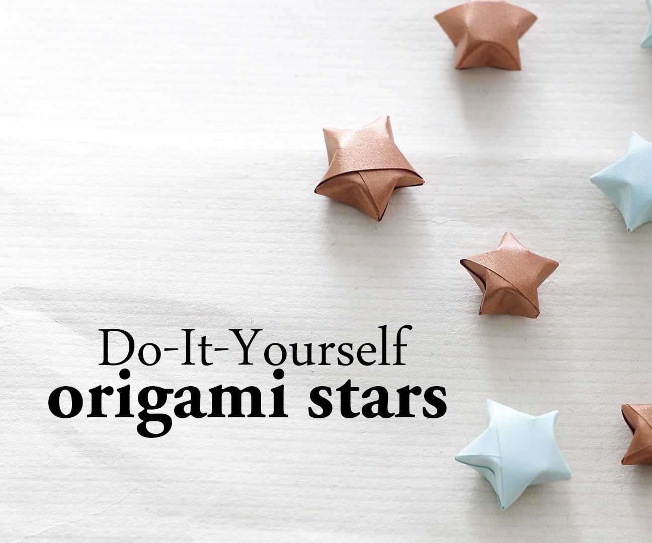 DIY : Origami Stars - Instructables