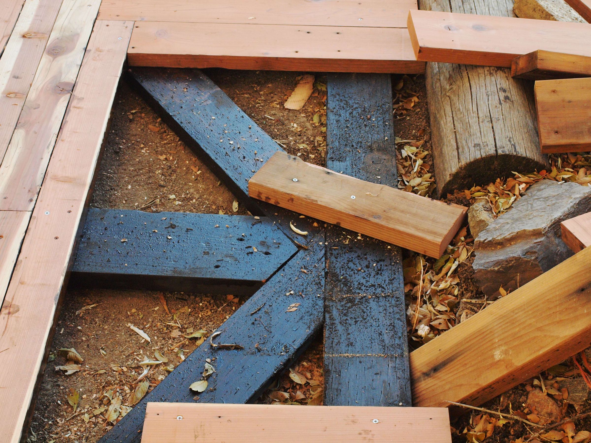 How to Build an Awesome Sidewalk With Recycled Lumber for Only $50.00 ...