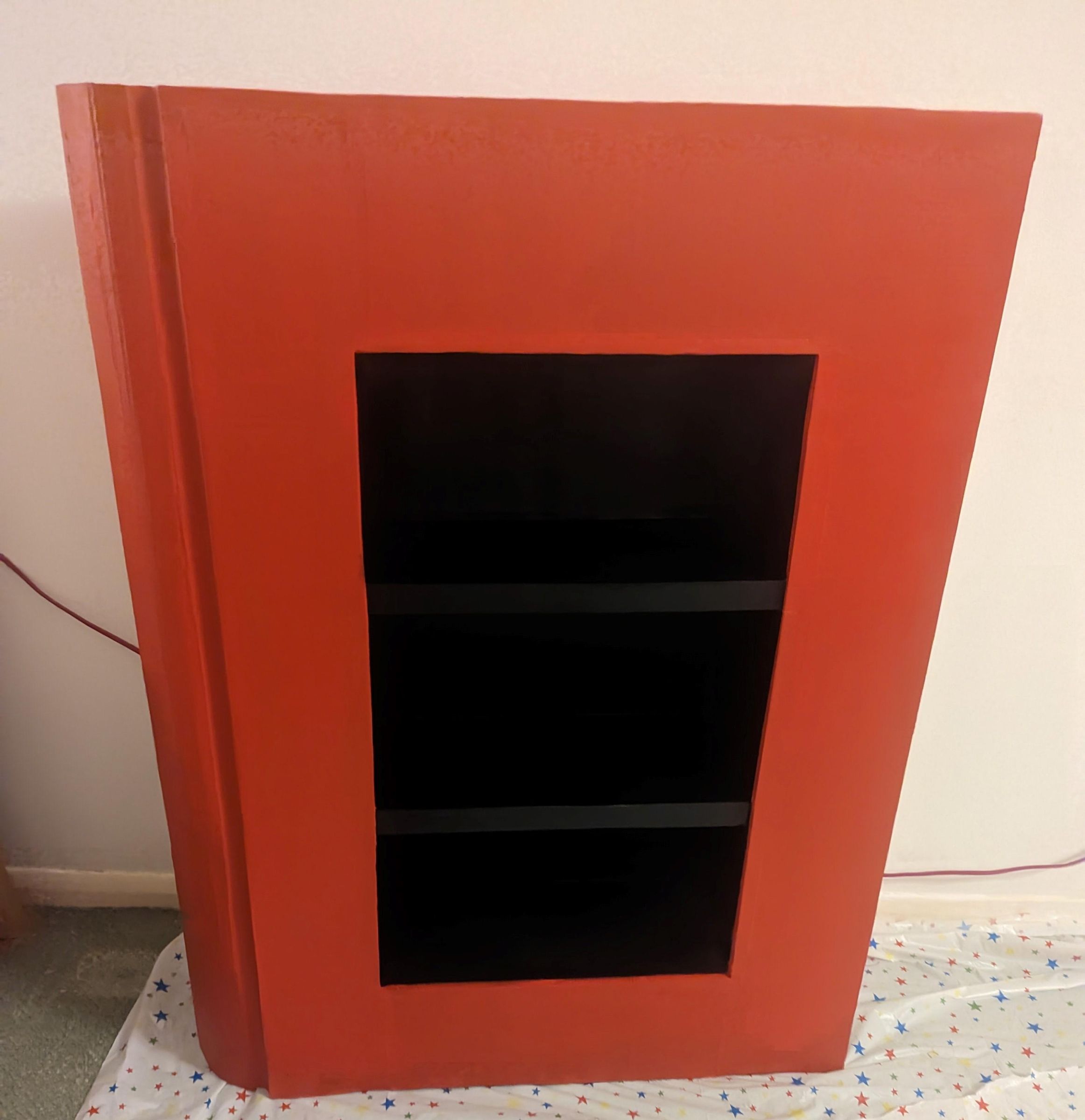 Giant Book- Bookcase (Made Entirely Out of Cardboard) : 14 Steps (with ...