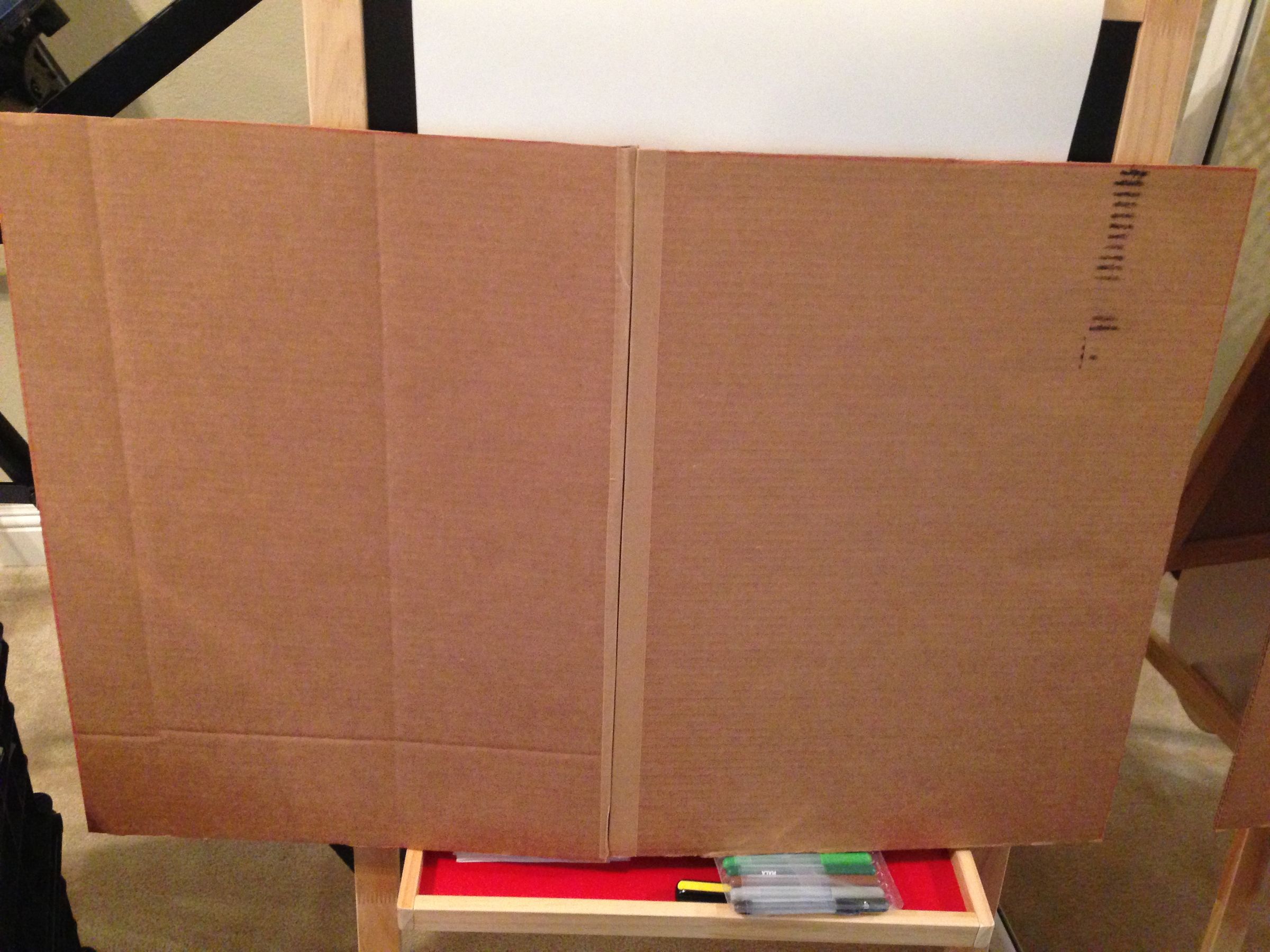 Inexpensive Foldable Cardboard Backing for 18"x24" and 24"x36" Posters ...