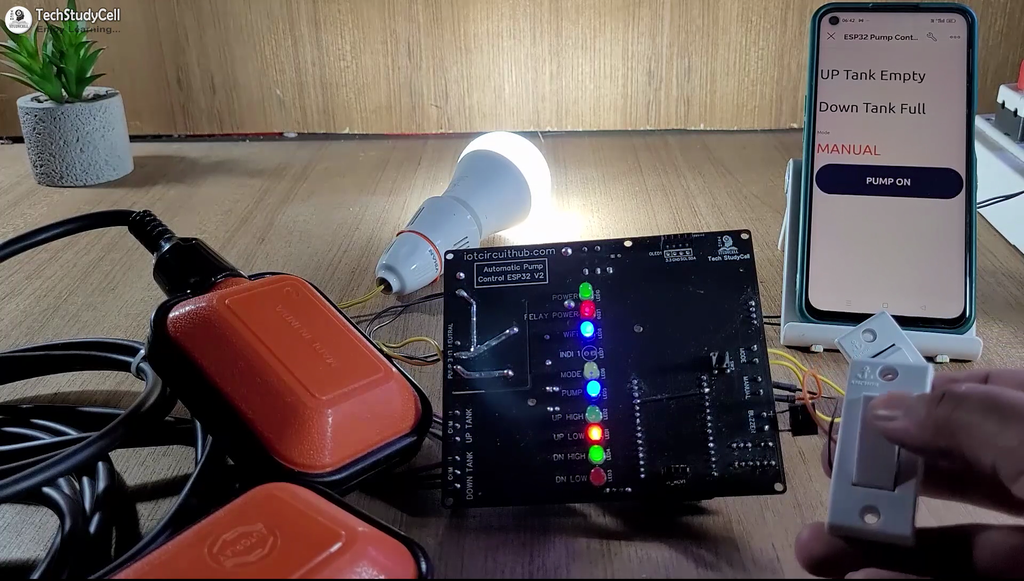 Iot Based Water Level Controller Using Esp32 Blynk 51 Off