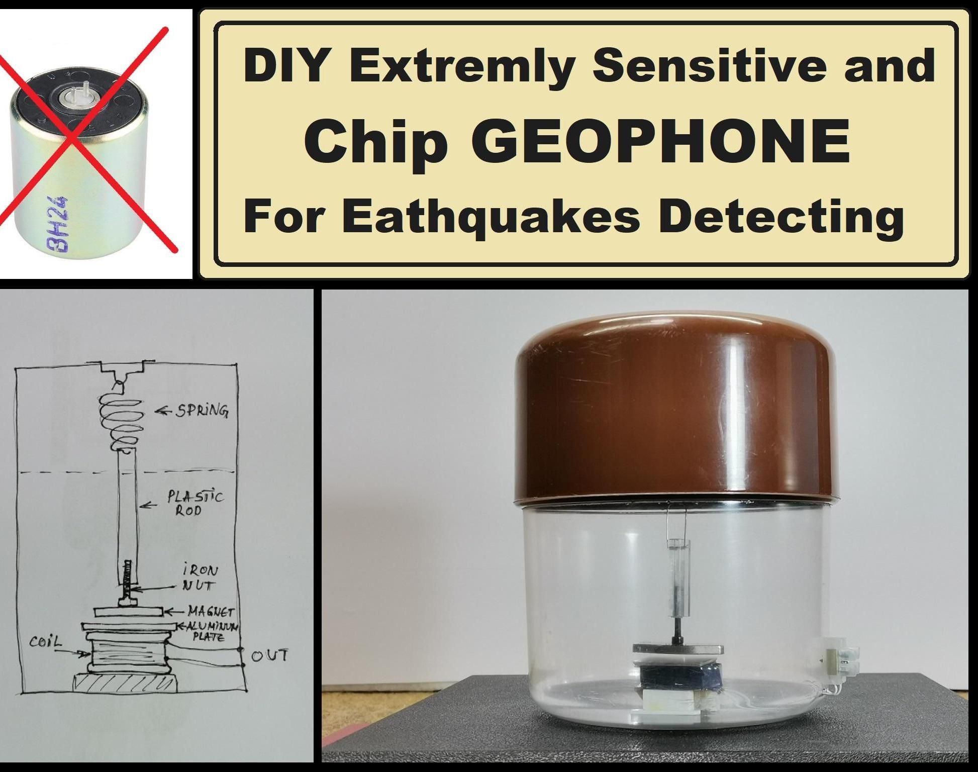 DIY Extremly Sensitive and Cheap Geophone Sensor for Earthquakes ...