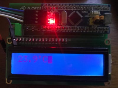 LCD Tempeture Sensor With STM32F103 : 6 Steps - Instructables