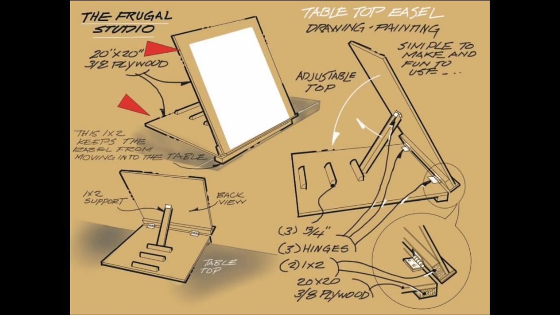 Tabletop Art Easel : 9 Steps (with Pictures) - Instructables