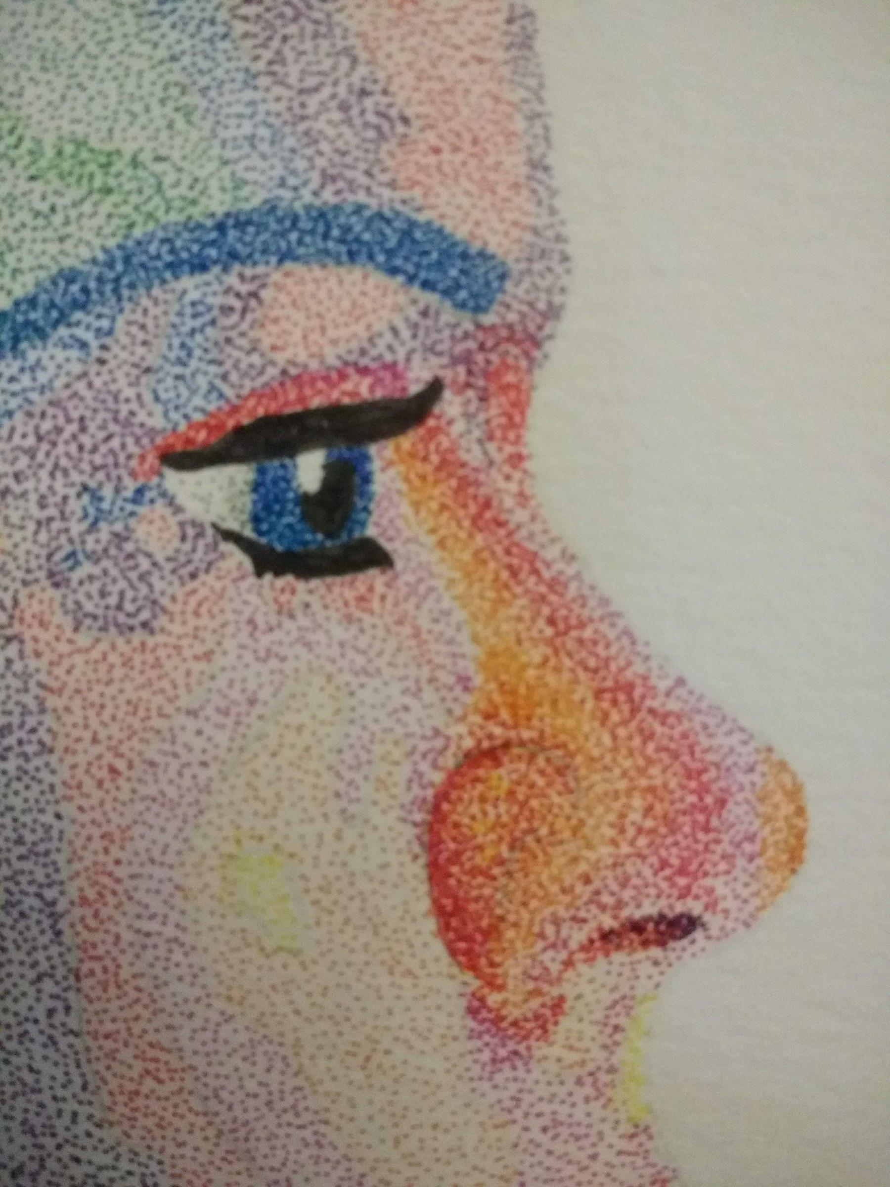 Rainbow Pointillism Portrait : 6 Steps (with Pictures) - Instructables