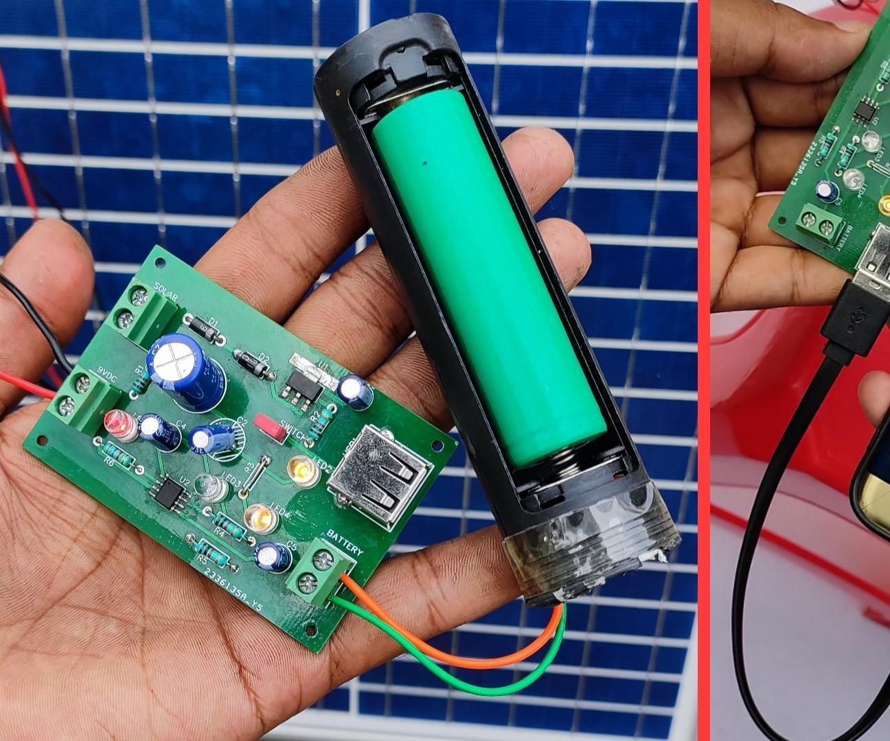 DIY Solar Mobile Charger / 18650 Battery Charger : 13 Steps - Instructables
