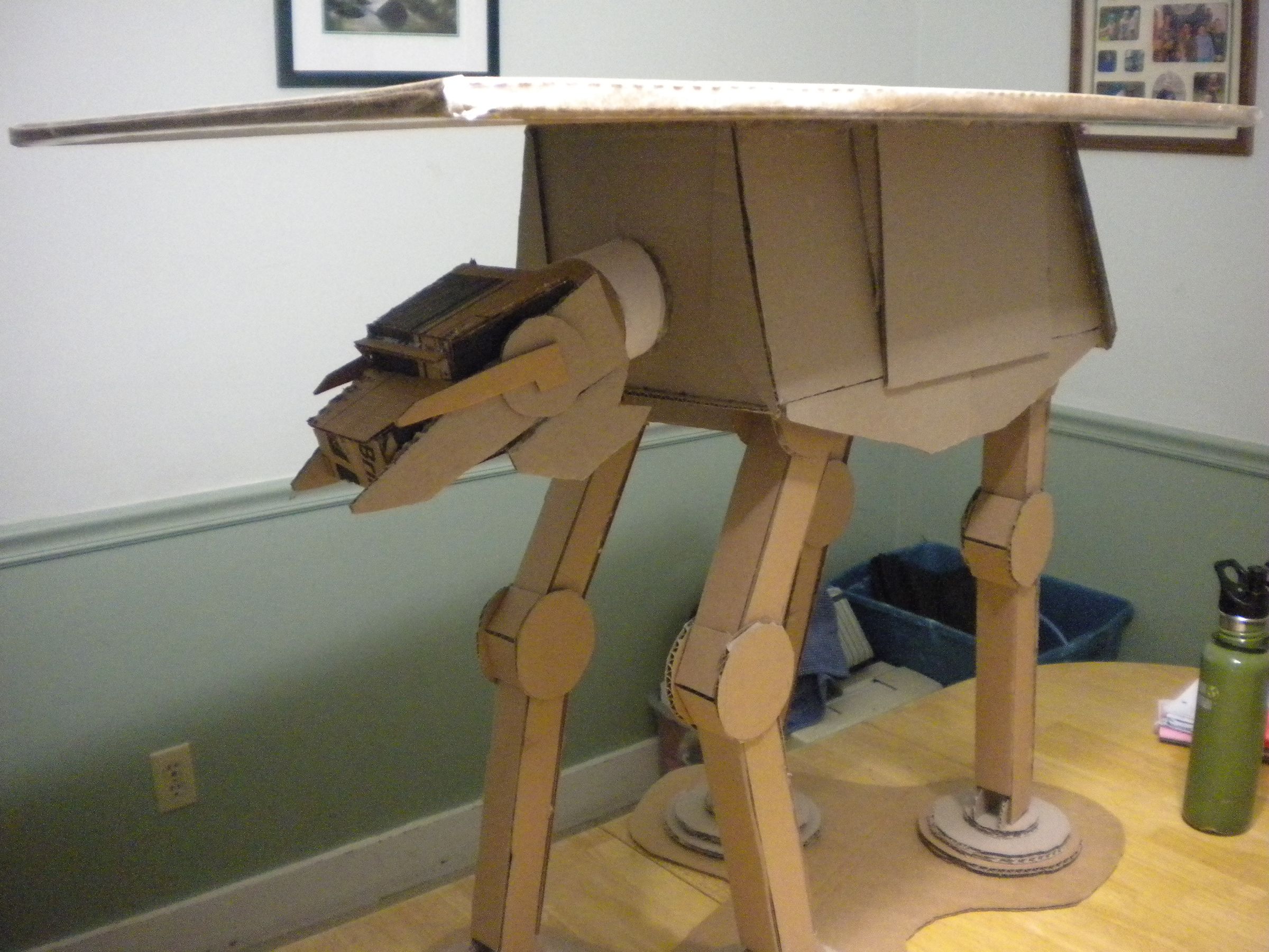 Cardboard AT-AT Walker Table : 9 Steps (with Pictures) - Instructables