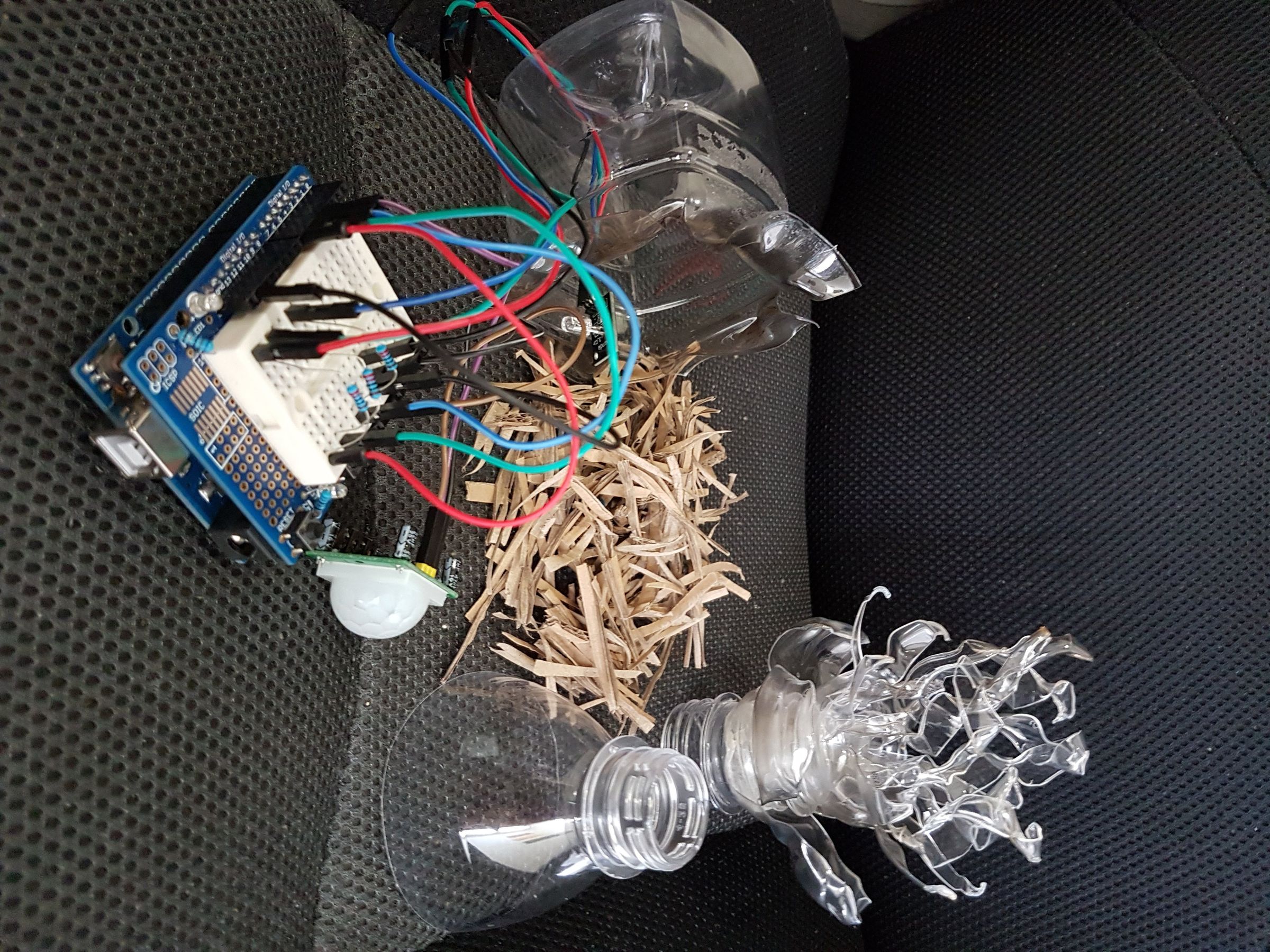 Interactive Flower Pot - Arduino Motion Activated RGB Led : 4 Steps ...