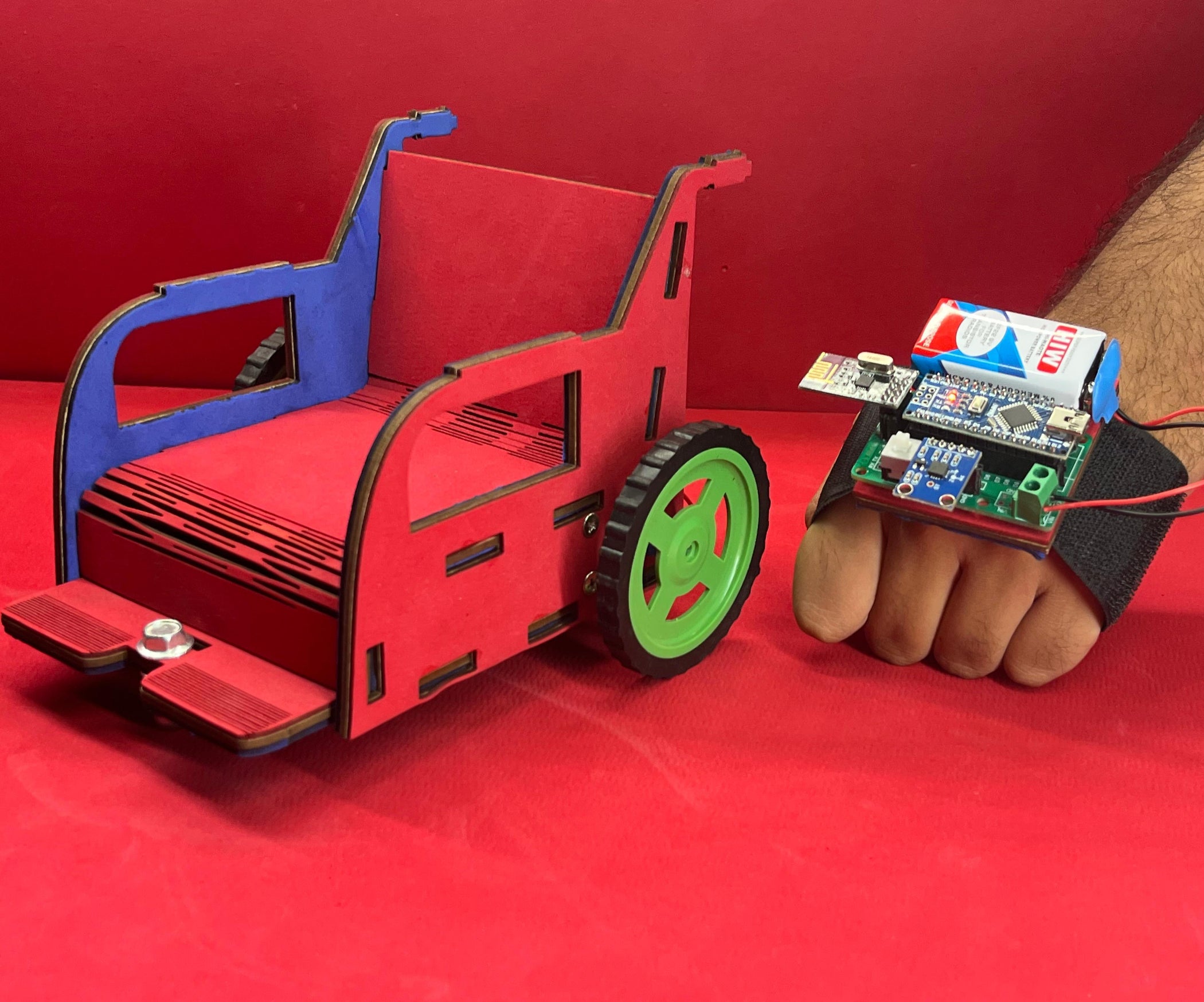 Hand Gesture Control Wheel Chair : 11 Steps - Instructables