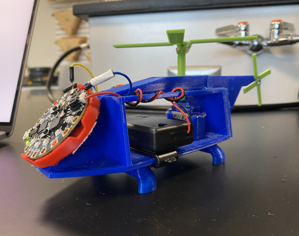 3D Printed Toy Helicopter : 4 Steps - Instructables