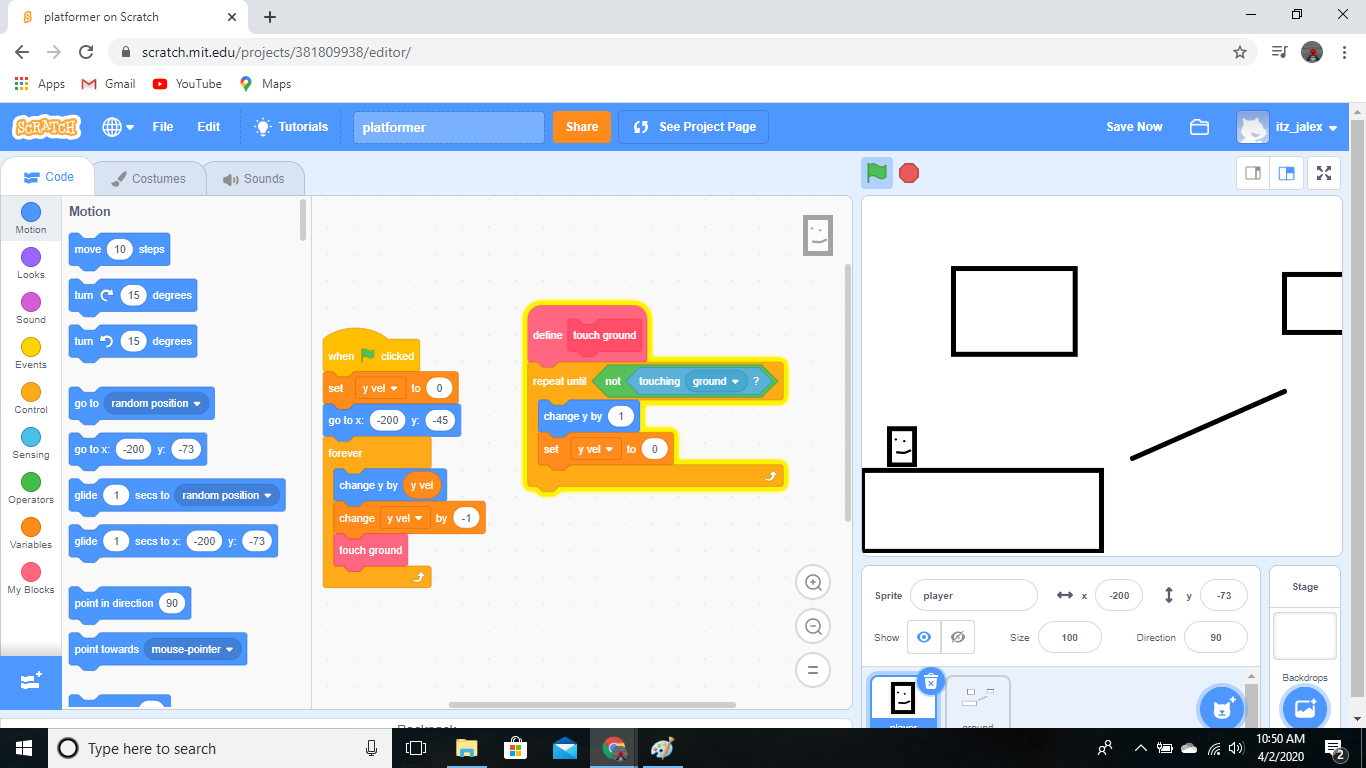 How to Make a Platformer on Scratch : 6 Steps (with Pictures ...
