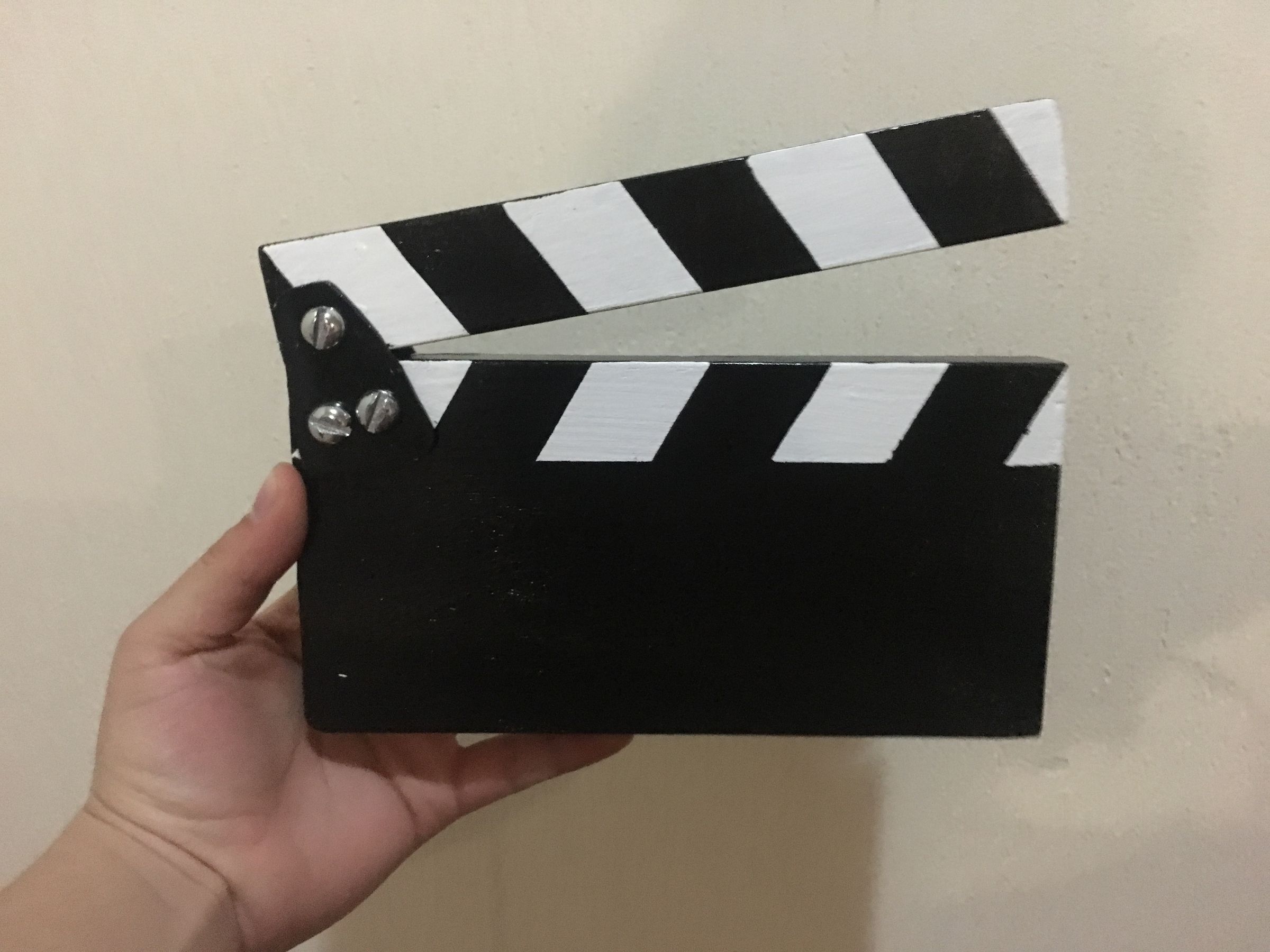 DIY Wood Clapper-board : 5 Steps (with Pictures) - Instructables