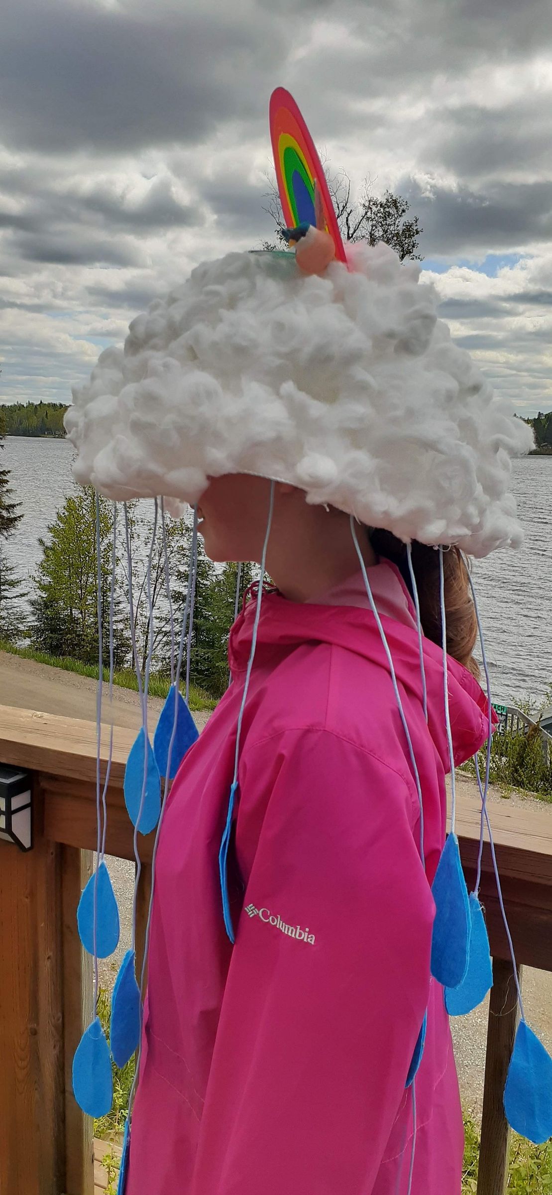 "Somewhere Over the Rainbow" Raincloud Hat : 7 Steps - Instructables