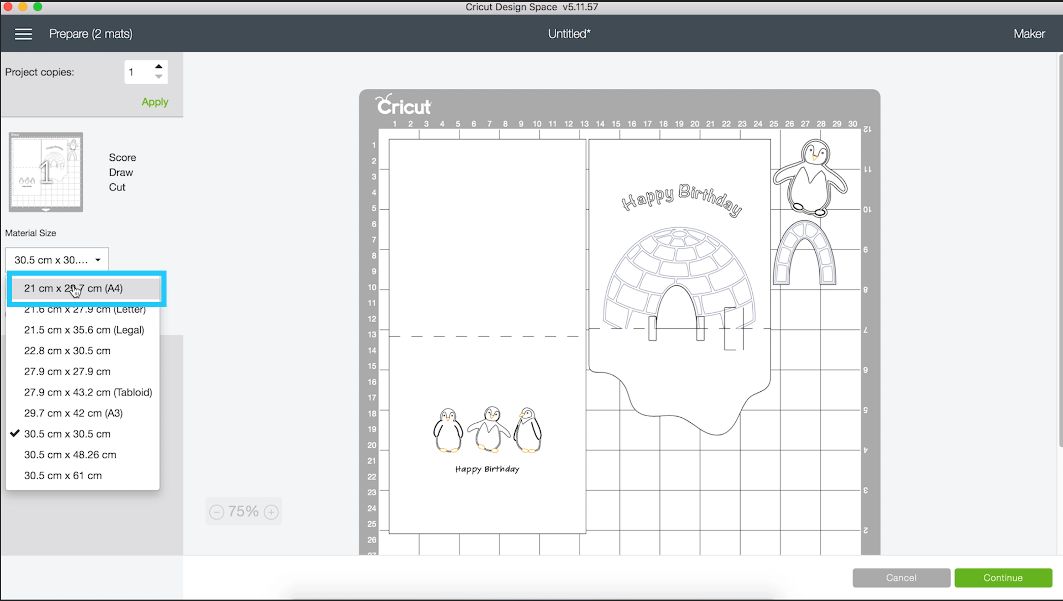 Pop-Up Penguin Card : 4 Steps (with Pictures) - Instructables