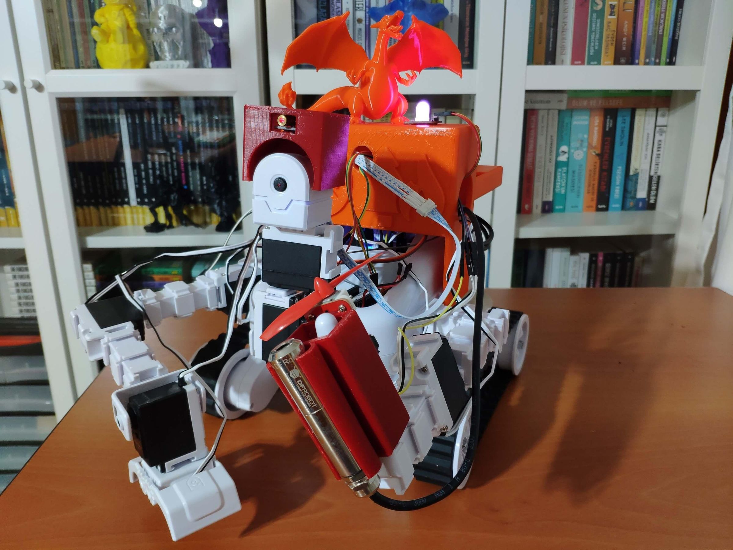 AI-driven Forest Fire Prevention Robot W/ SMS & EZ-Robot : 13 Steps ...