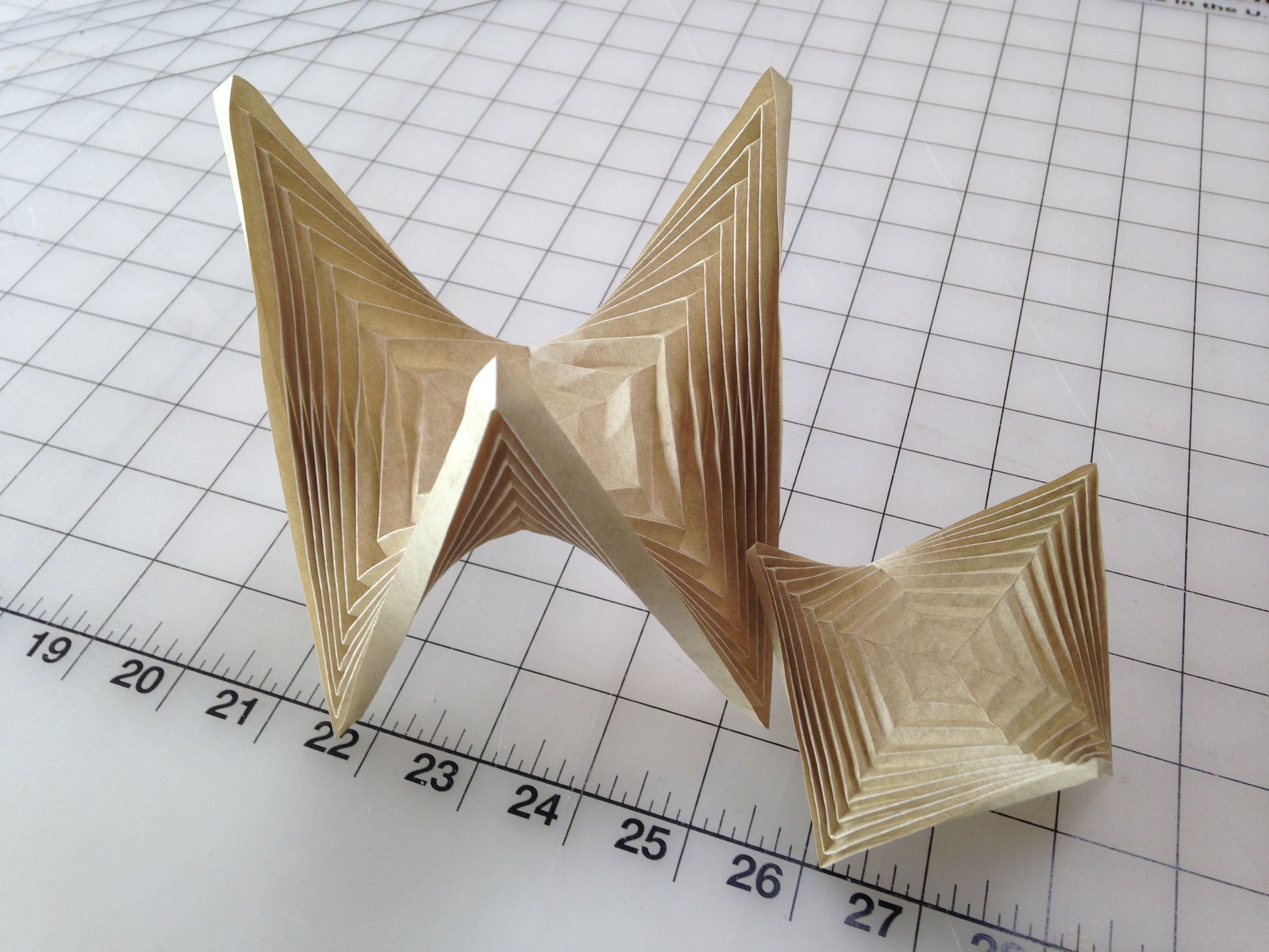 Laser Etched Paper for Folding Complex Forms : 6 Steps (with Pictures ...