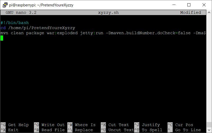 Pretend You're Xyzzy Server on Raspberry Pi | Trybotics