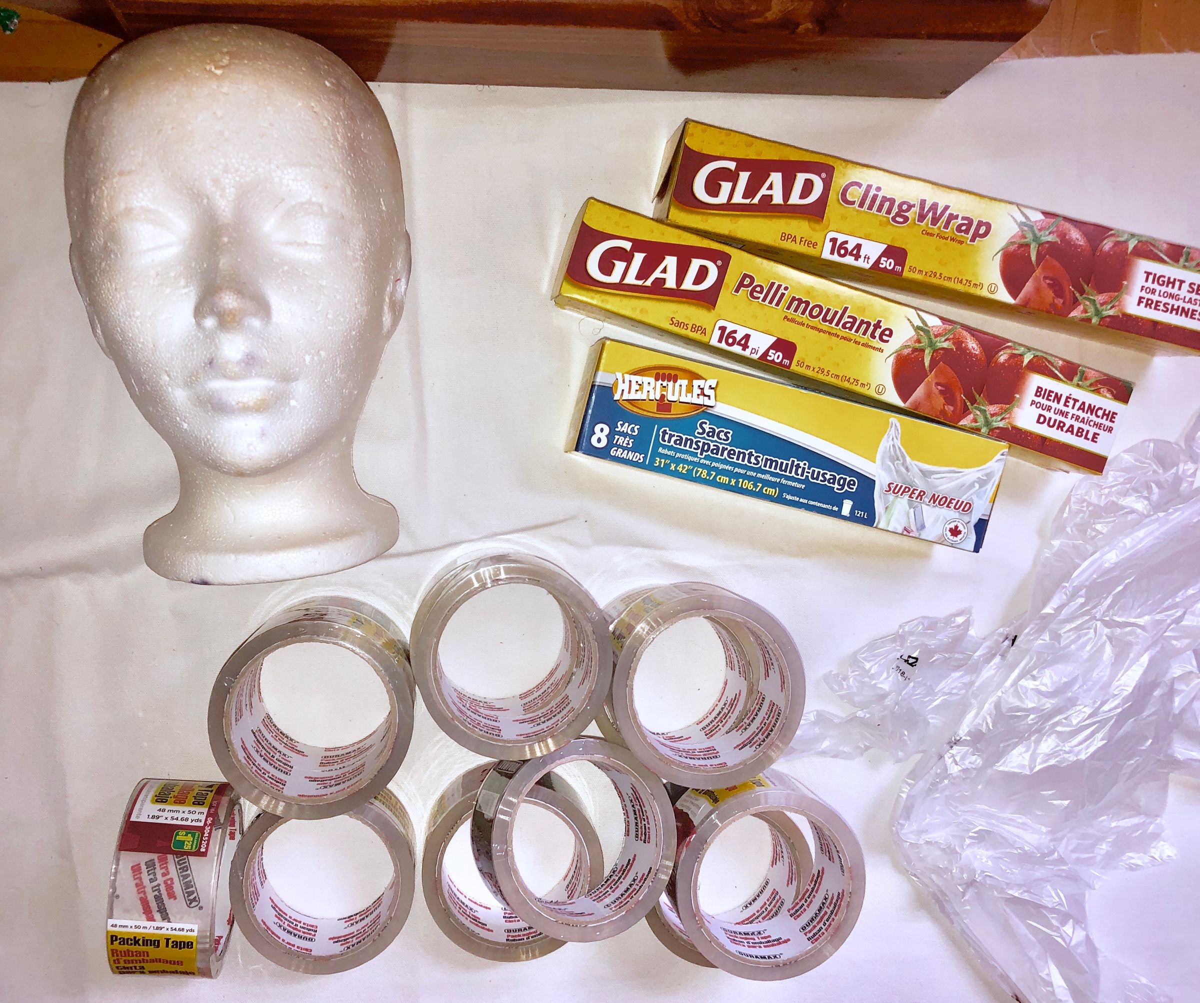 Human Packing Tape Sculpture : 8 Steps - Instructables