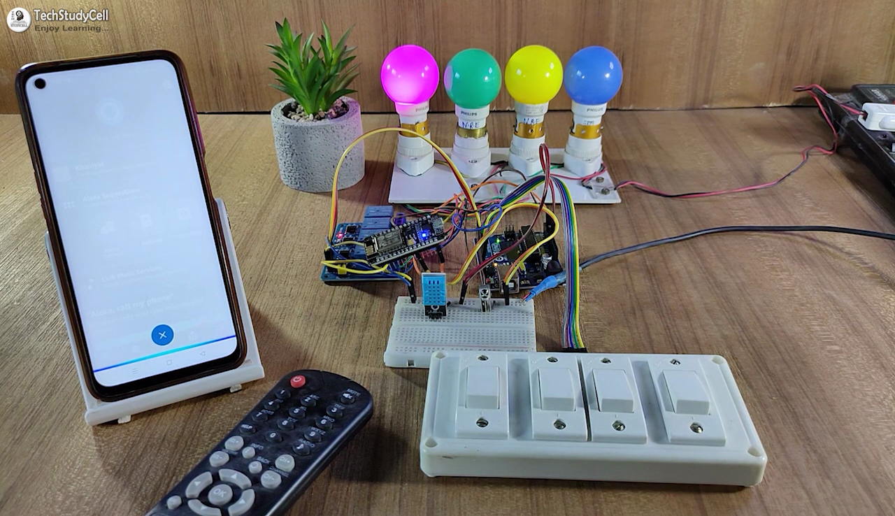 Arduino IoT Cloud Smart Home With Alexa Using NodeMCU - IoT Project 2022 : 19 Steps - Instructables