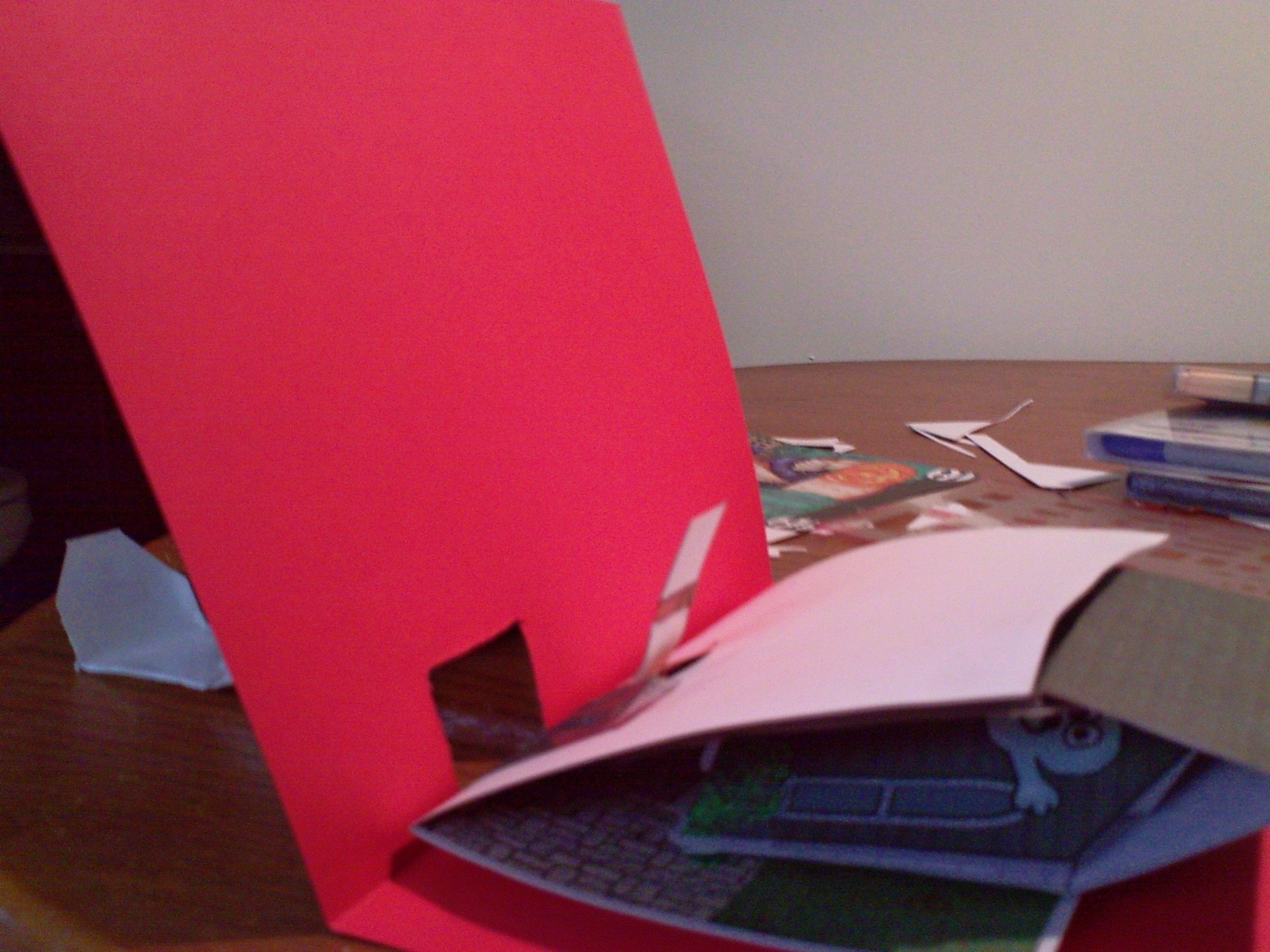 Light-Up Pop-Up Halloween Card! : 6 Steps - Instructables