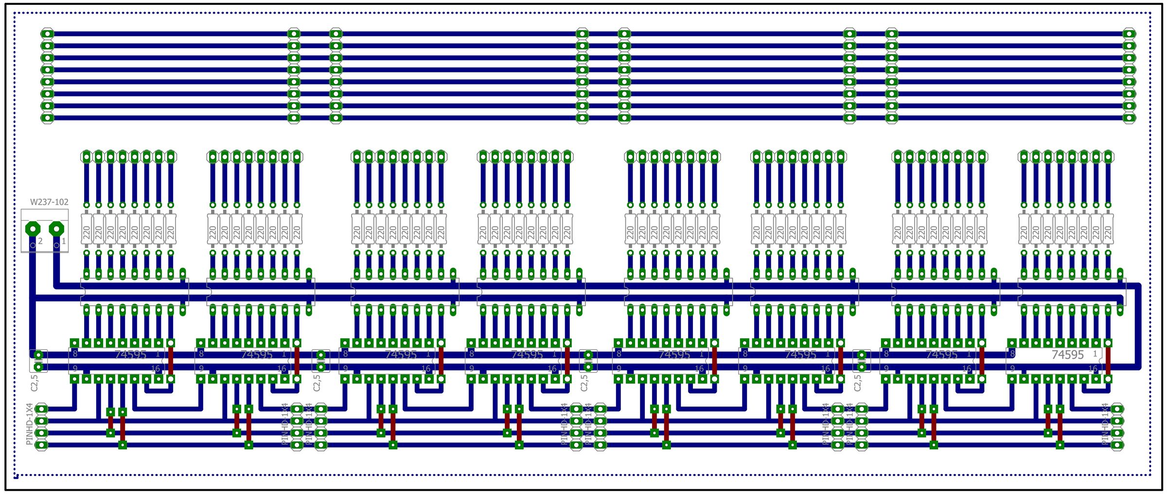 BI-COLORS MATRIX 32x32 SHOWING 256 COLORS WITH GIF PICTURES : 19 Steps ...