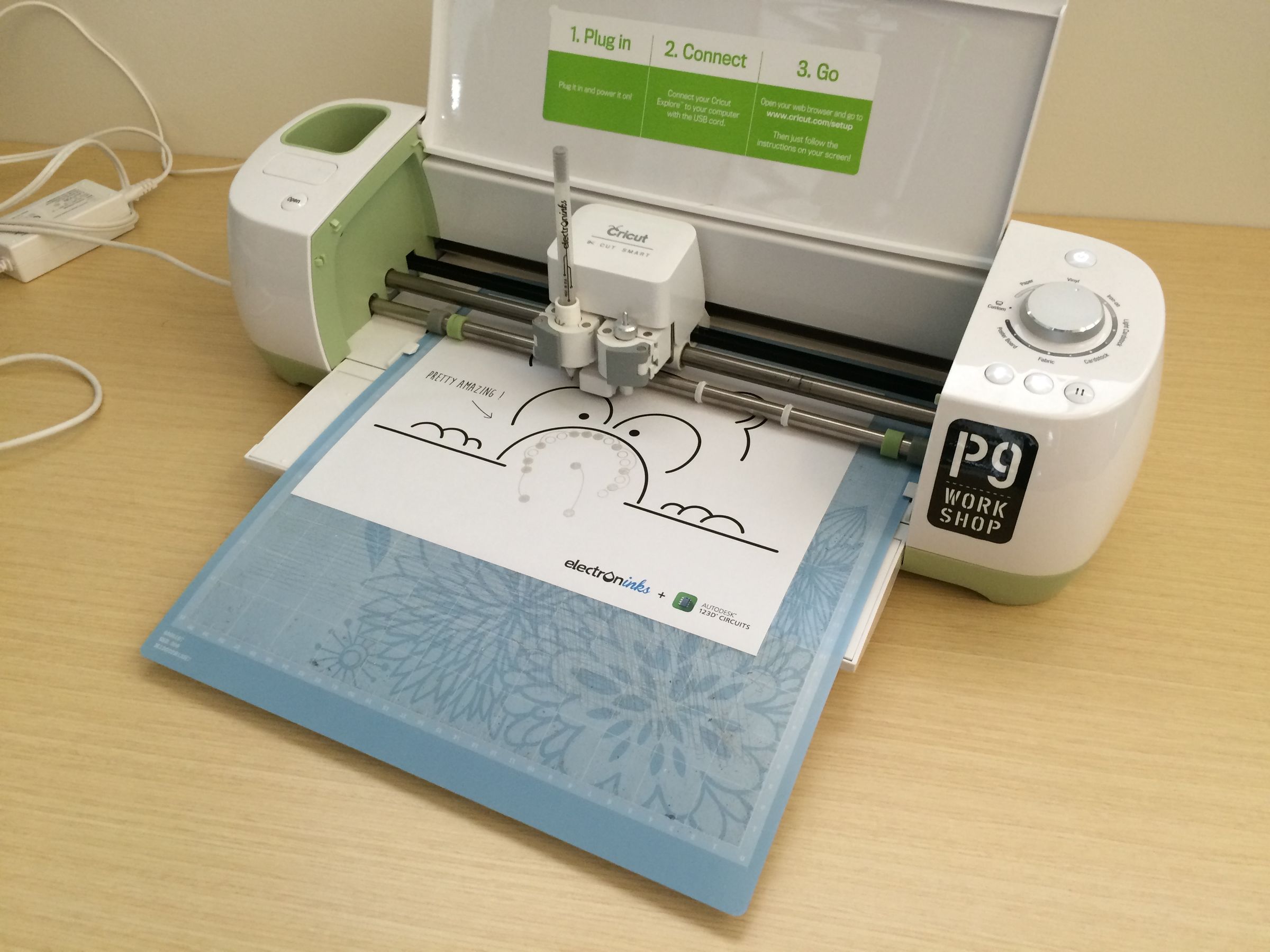 Print Circuit Scribe Designs With Cricut Explore : 5 Steps - Instructables