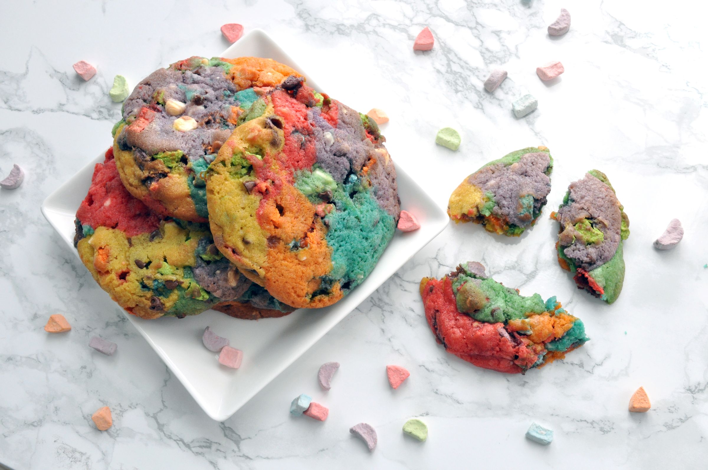 Rainbow Chocolate Chip Cookies : 6 Steps (with Pictures) - Instructables