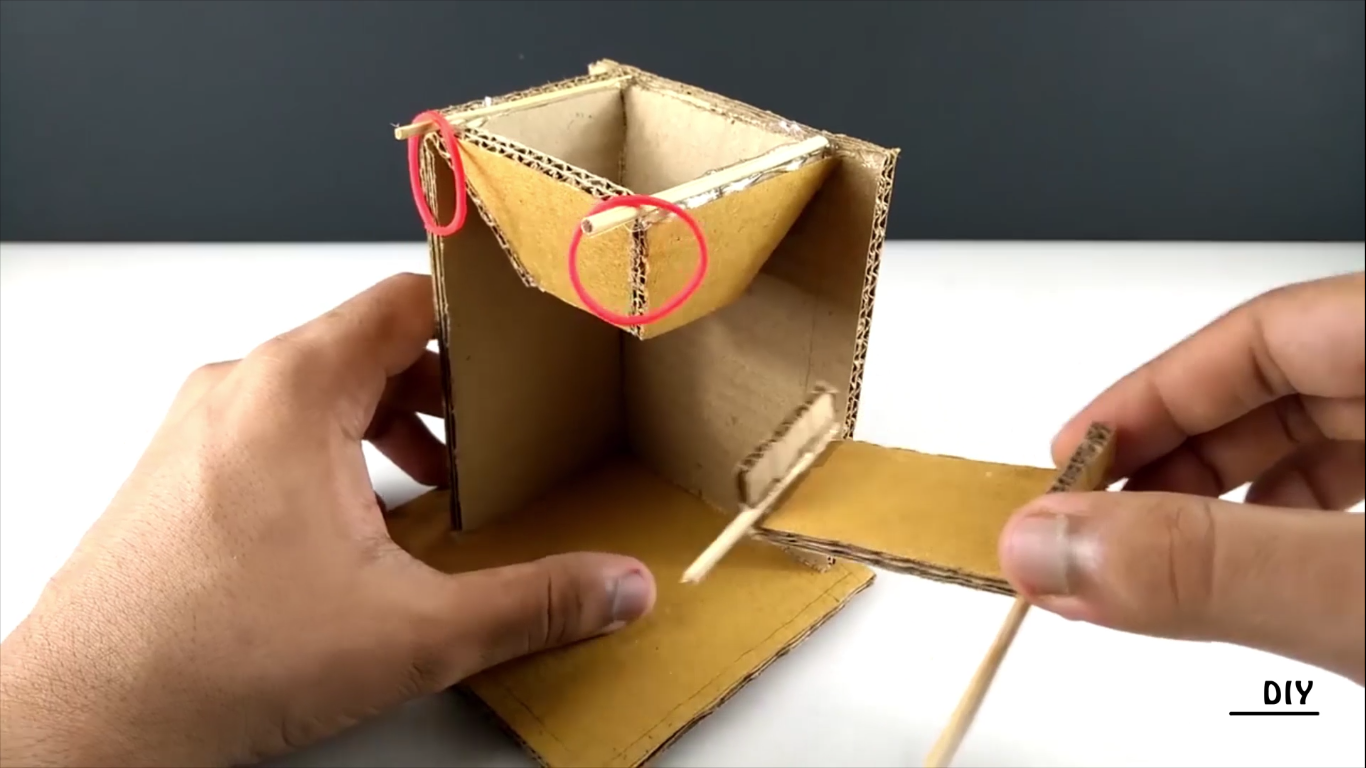 How to Make GEMS CANDY Dispenser Machine Out of Cardboard DIY at Home ...