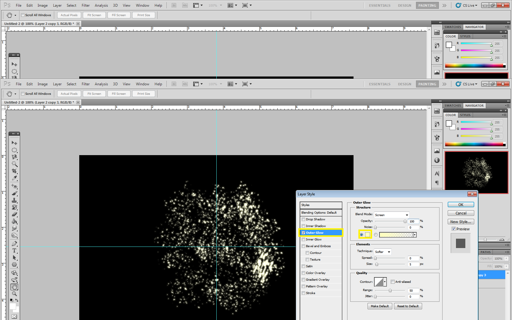 How to Create Fireworks in Photoshop : 4 Steps - Instructables