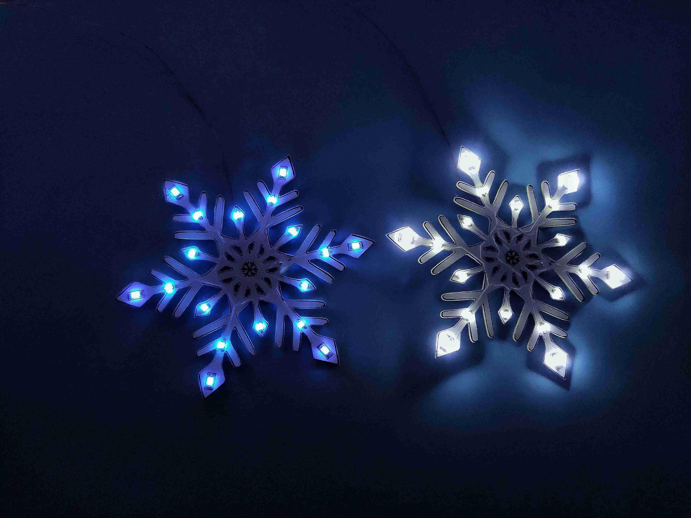 IC 555-BASED PCB SNOWFLAKE : 7 Steps (with Pictures) - Instructables
