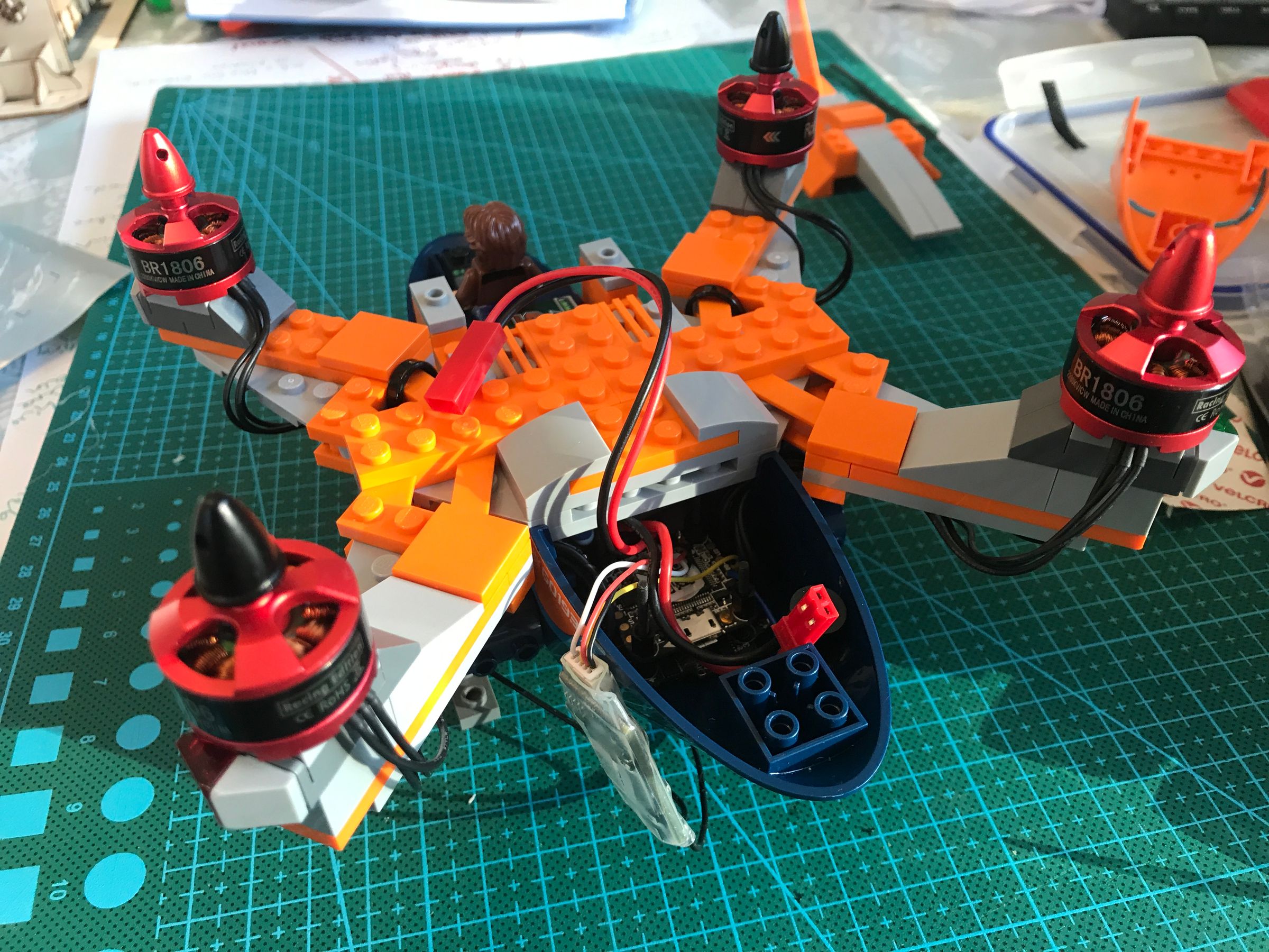 Flying Lego Quadcopter : 7 Steps (with Pictures) - Instructables