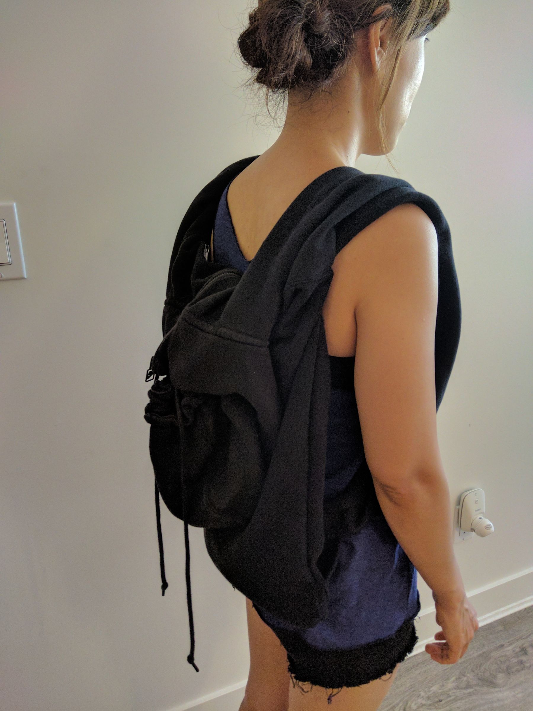 Backpack From an Old Hoodie : 4 Steps (with Pictures) - Instructables