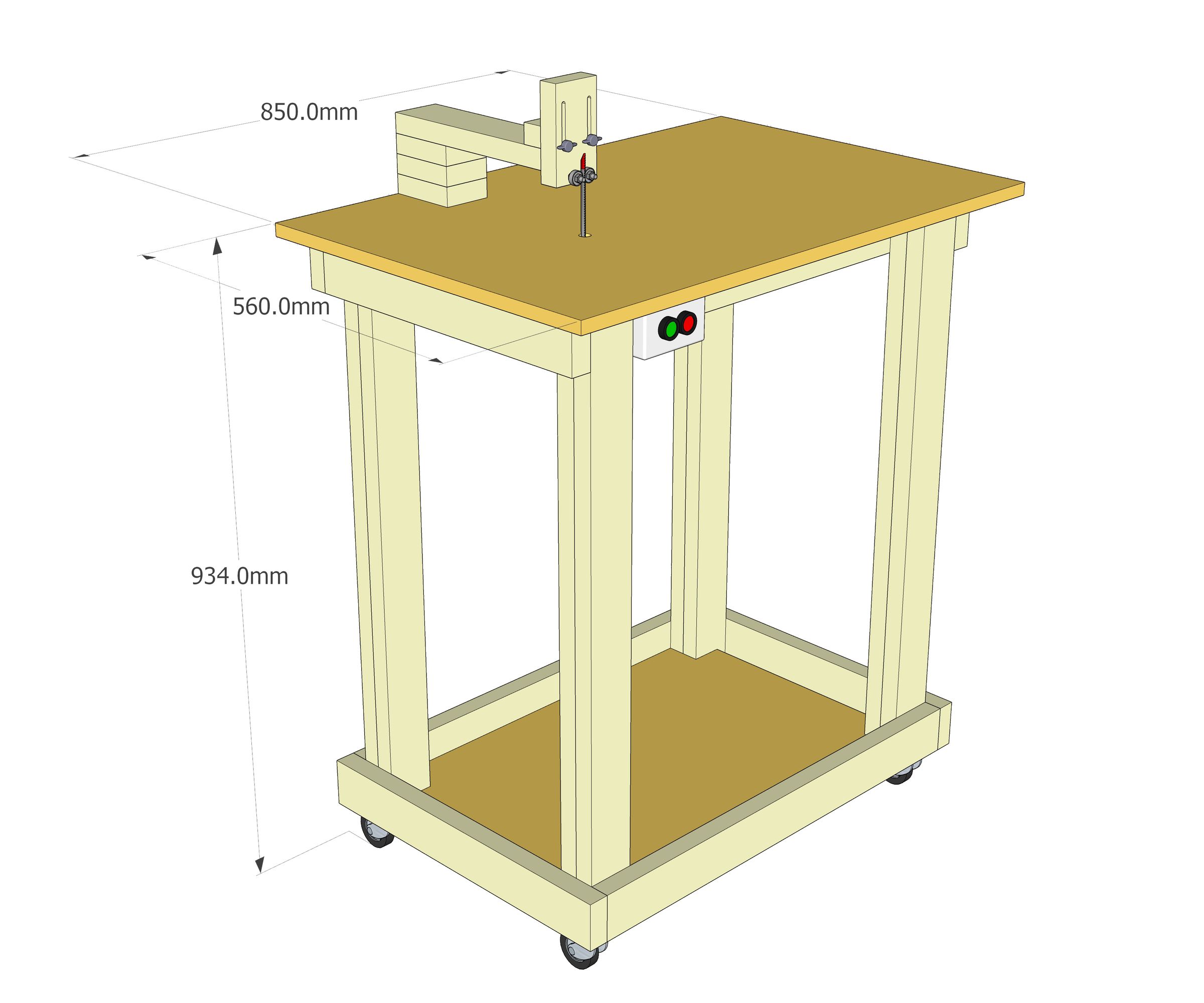 DIY Small/Portable/Convenient Workbench : 27 Steps (with Pictures ...