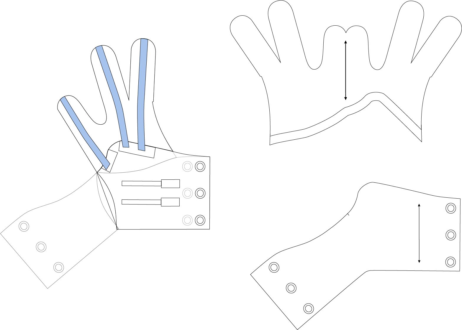 DIY Glove Controller With E-Textile Sensors : 14 Steps (with Pictures ...