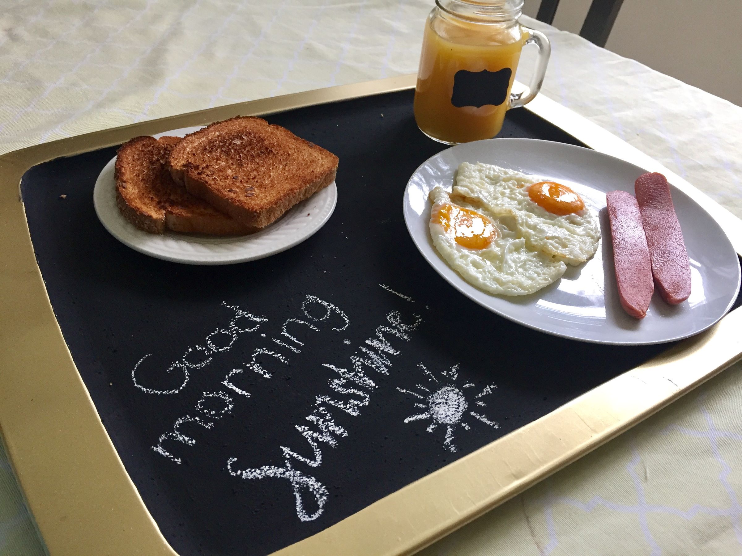 Chalkboard Tray : 6 Steps (with Pictures) - Instructables