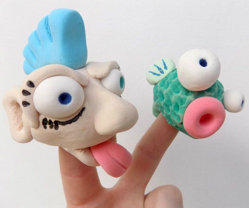 Model Magic 101: Finger Puppets : 14 Steps (with Pictures) - Instructables