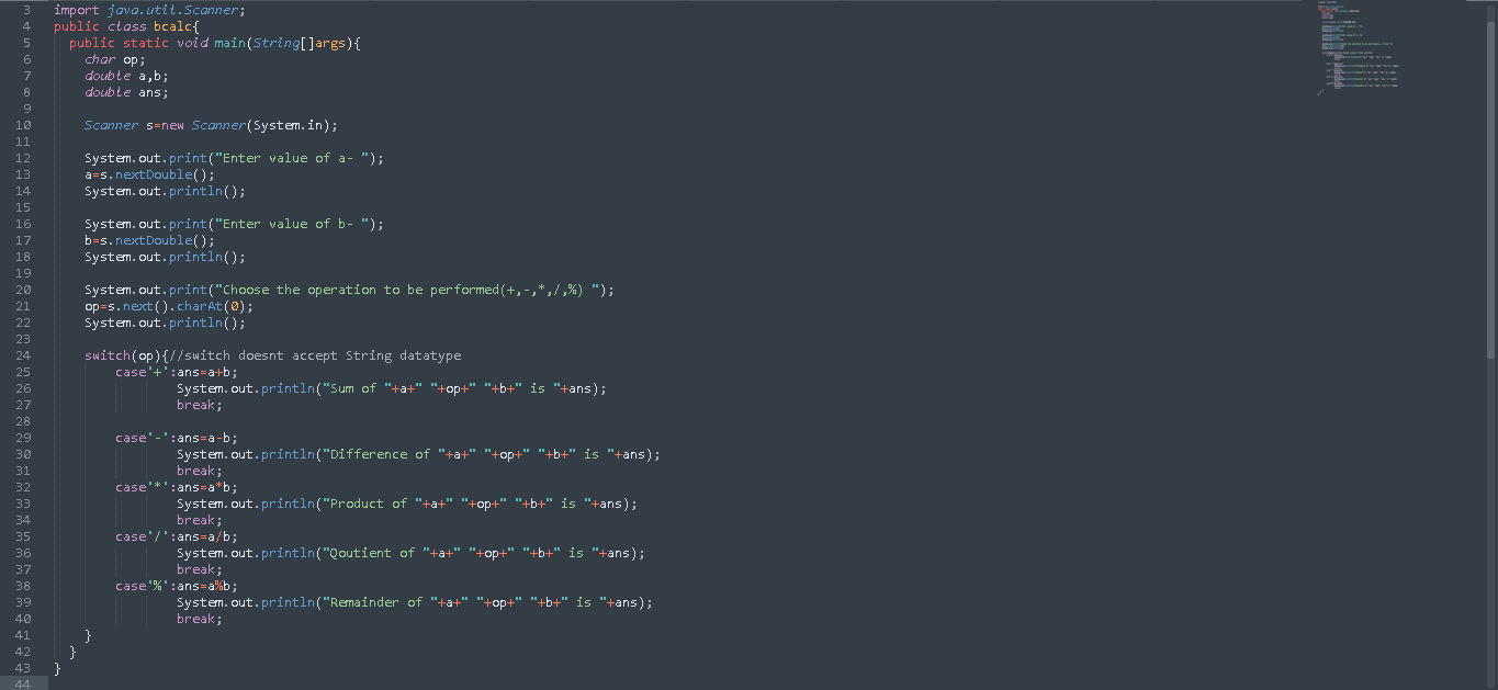 How to Make a Simple Calculator in Java : 9 Steps - Instructables