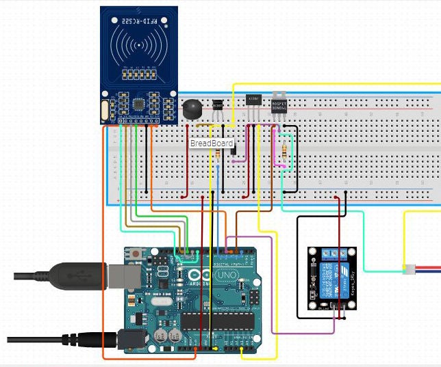 Arduino Solenoid Door Lock Using Rfid Instructables