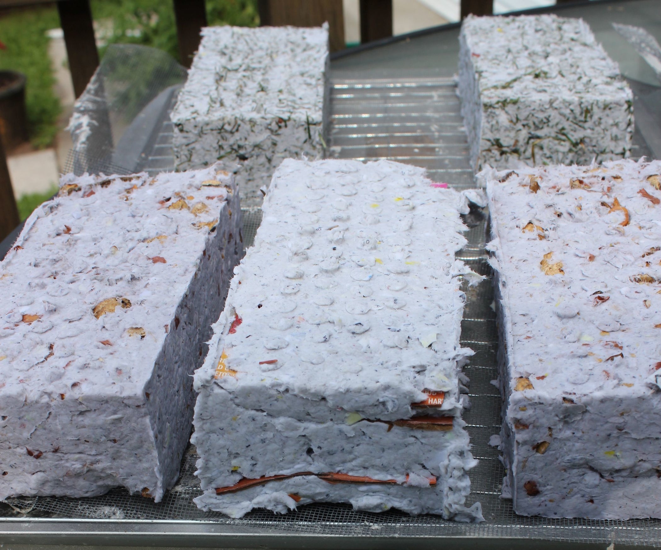 Alternative Mixed Media Sun Dried Paper Briquettes : 11 Steps (with ...
