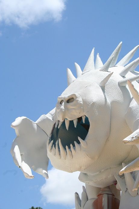 Frozen Snow Monster