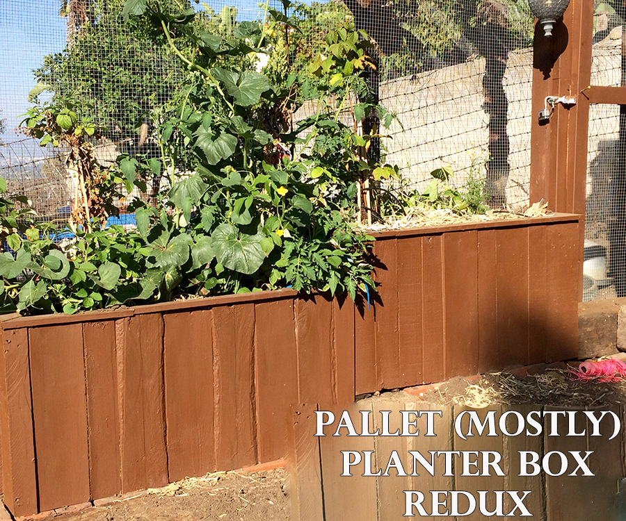 Pallet (Mostly) Planter Box Redux : 6 Steps (with Pictures) - Instructables