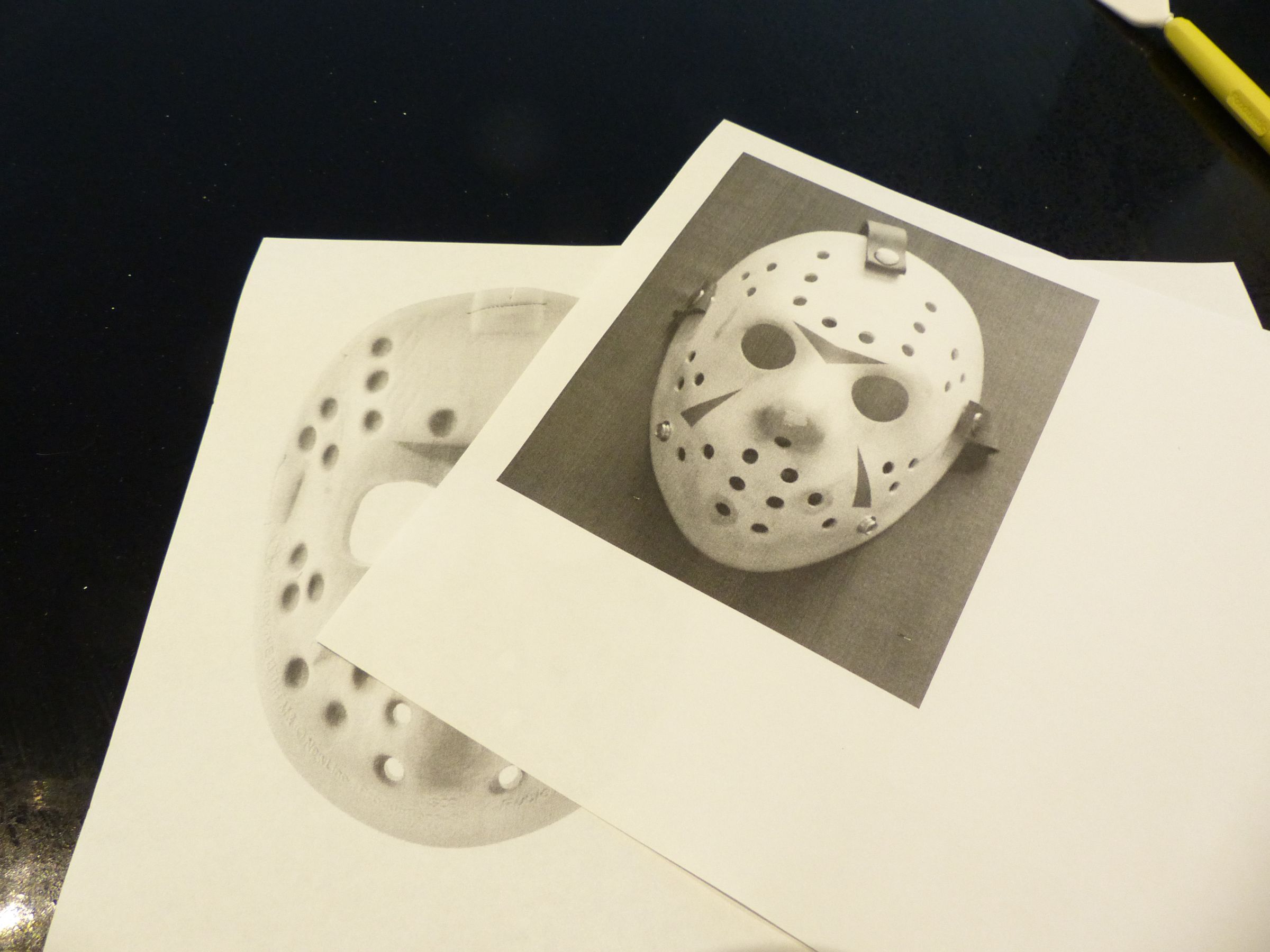 Jason Vorhees (Friday the 13th Hockey Mask) Cake : 7 Steps (with ...