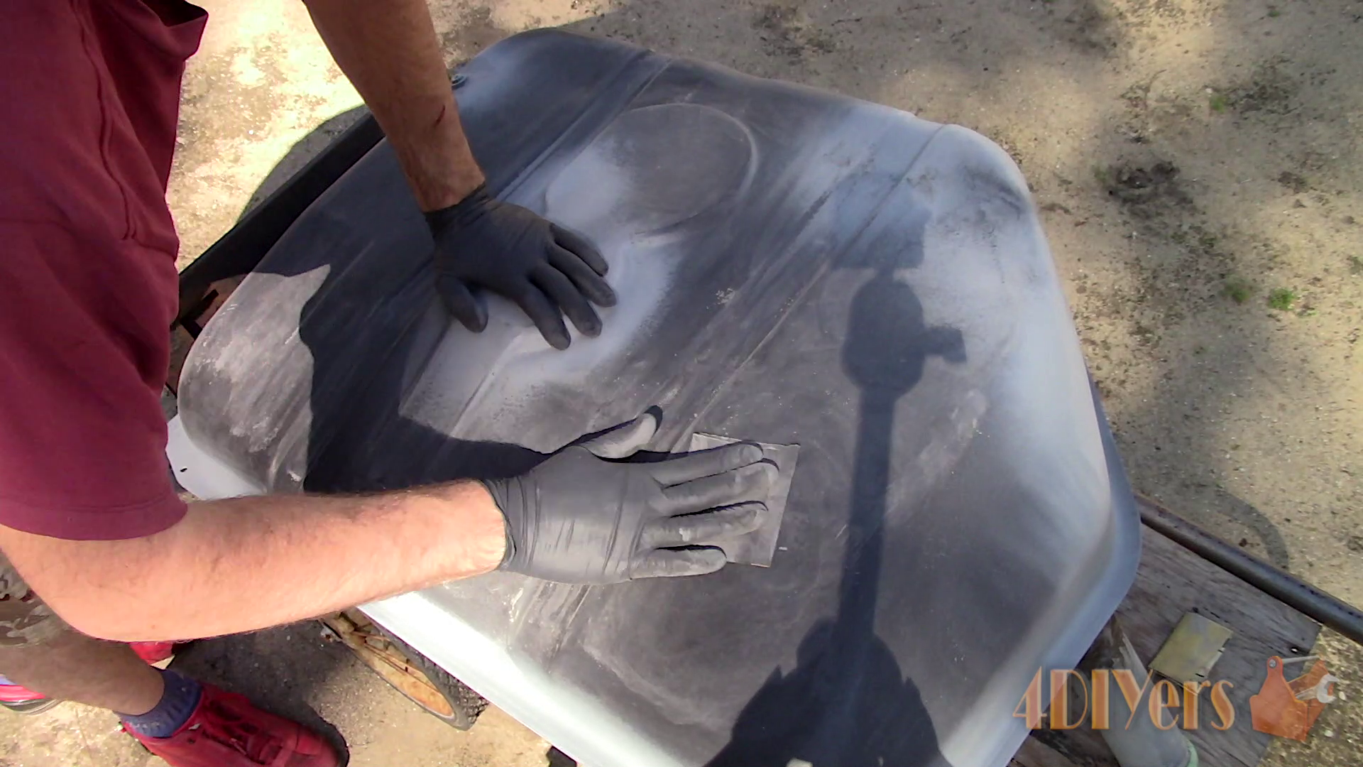 How to Repair a Leaking Metal Gas Tank Without Welding : 8 Steps ...