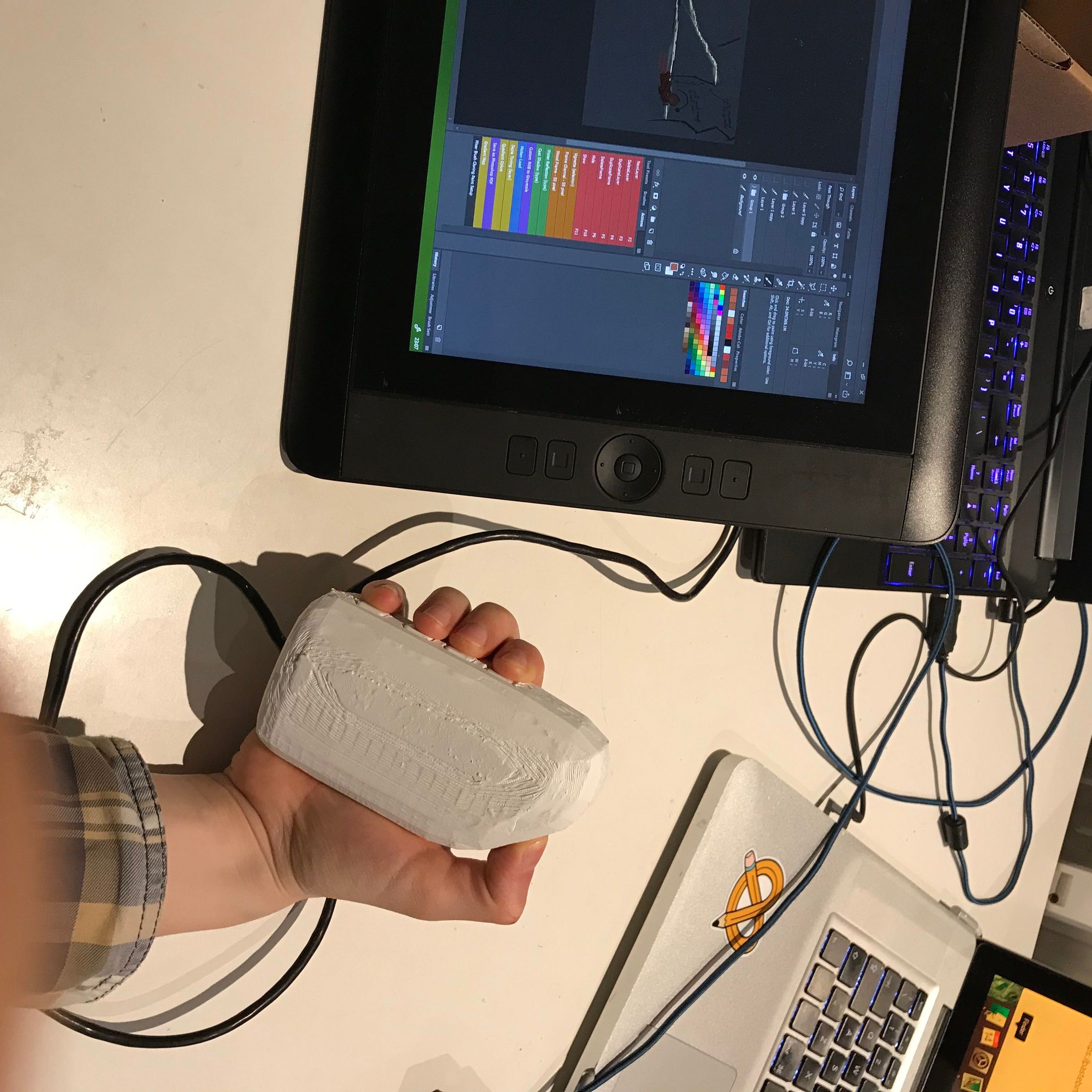 Handheld Shortcut Controller (for Photoshop + More) [Arduino] : 4 Steps ...