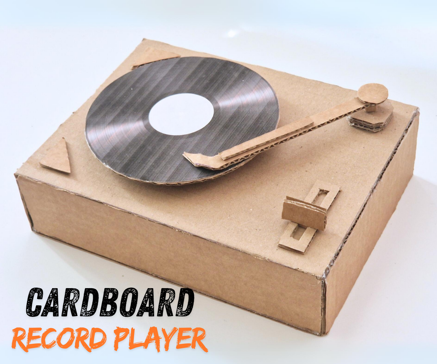 Build Your Own Working Cardboard Record Player : 9 Steps (with Pictures ...