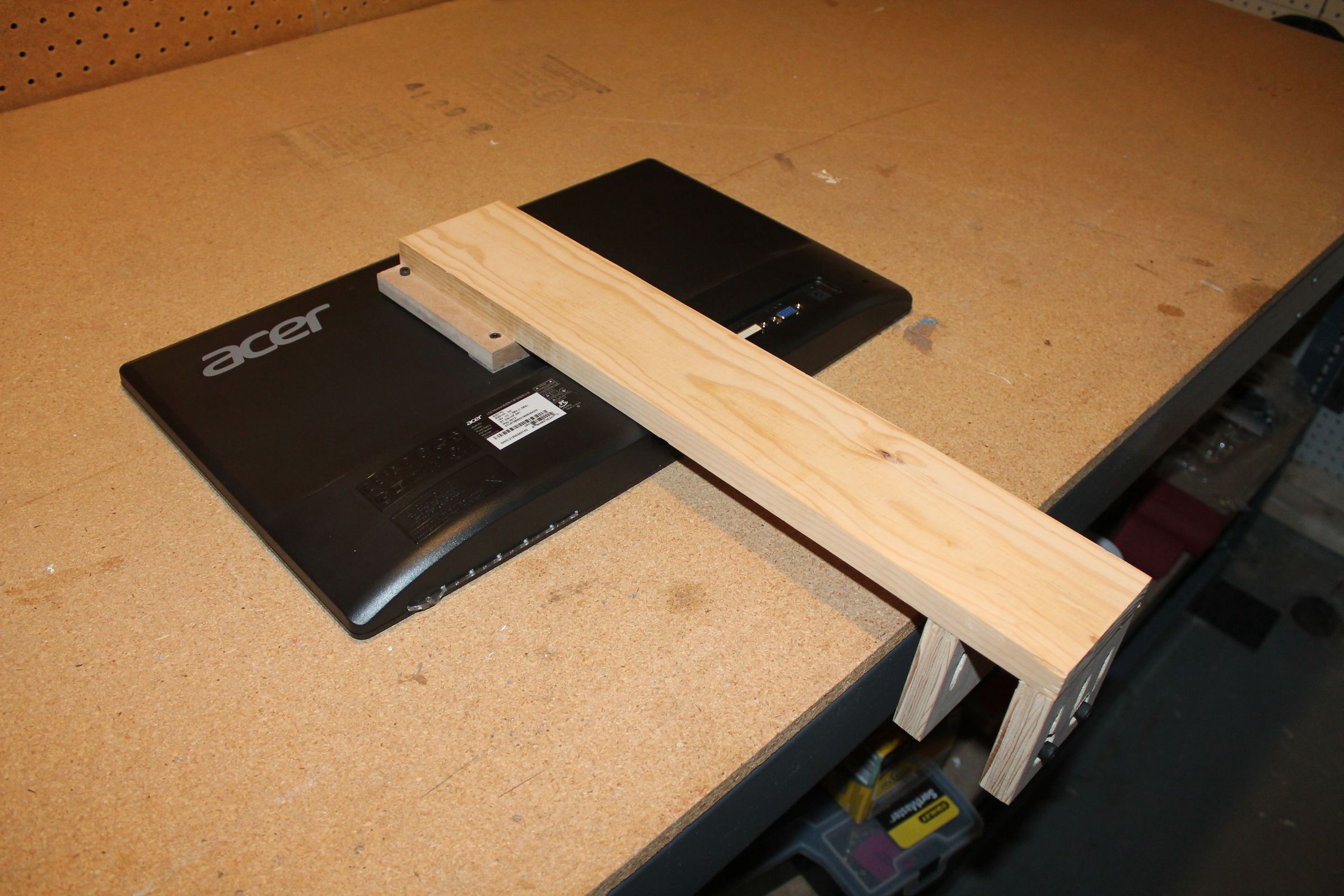 Budget Friendly Computer Monitor Stand ($10) : 4 Steps - Instructables