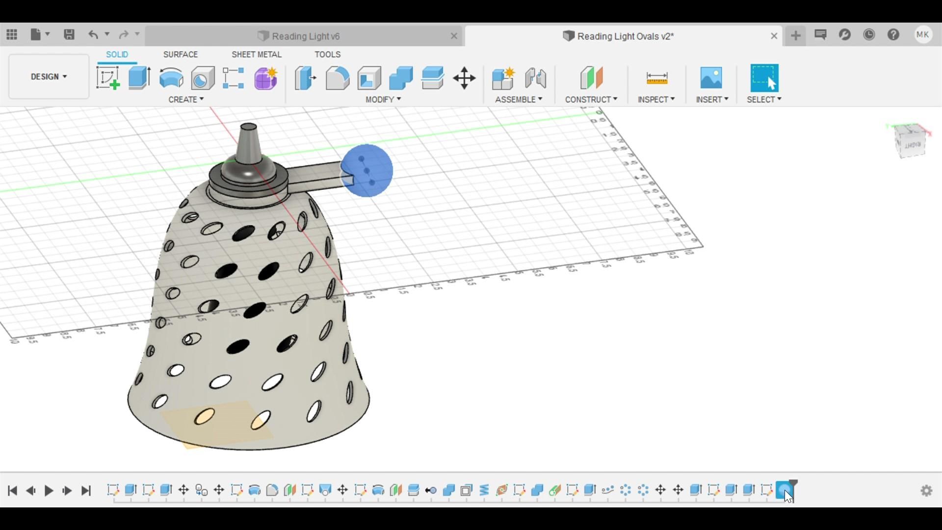 Design and 3D Print a Modern and Cozy Reading Light! : 10 Steps (with ...