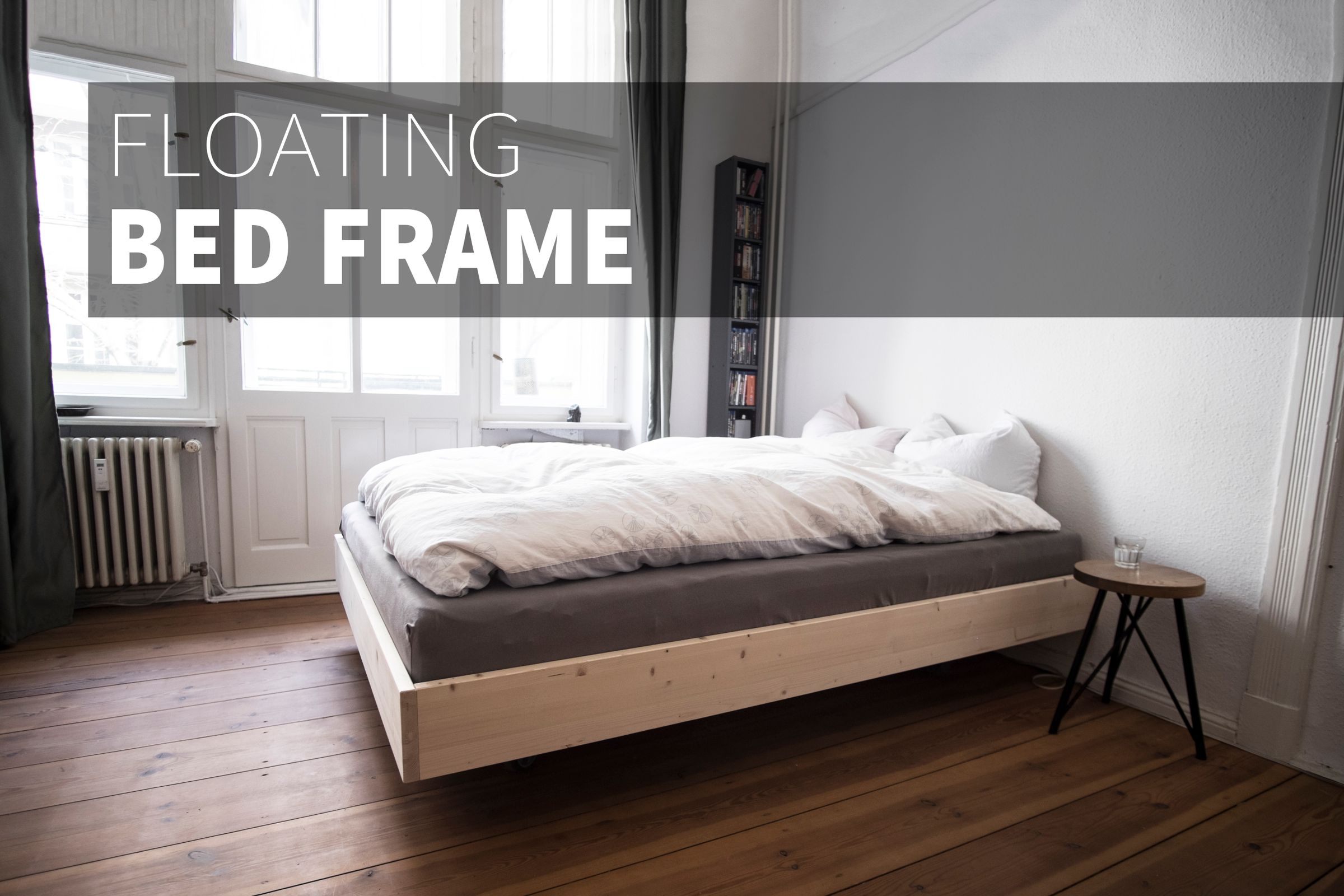 Floating Bed on Heavy Duty Castors : 7 Steps (with Pictures ...