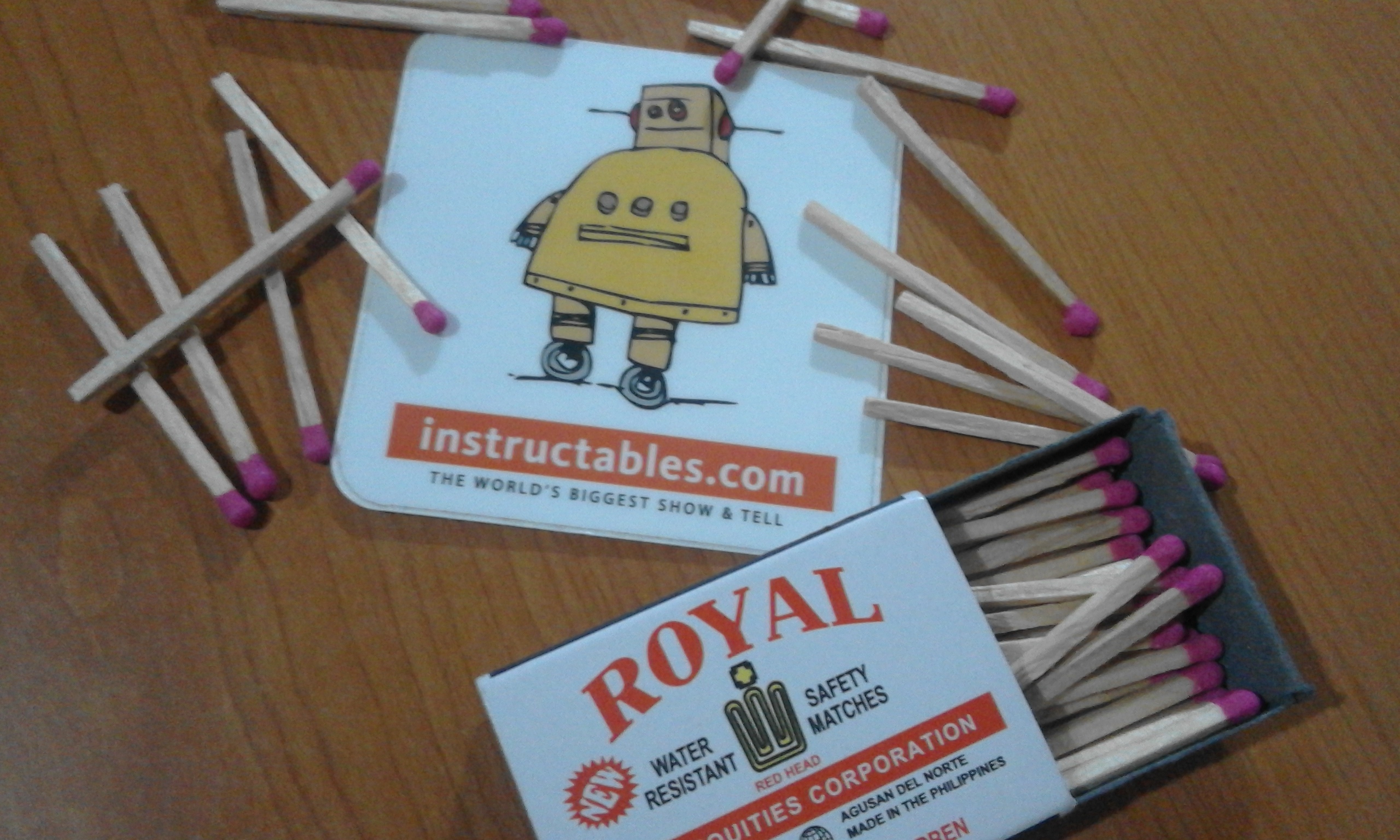 Unusual Uses of Matchsticks : 6 Steps (with Pictures) - Instructables