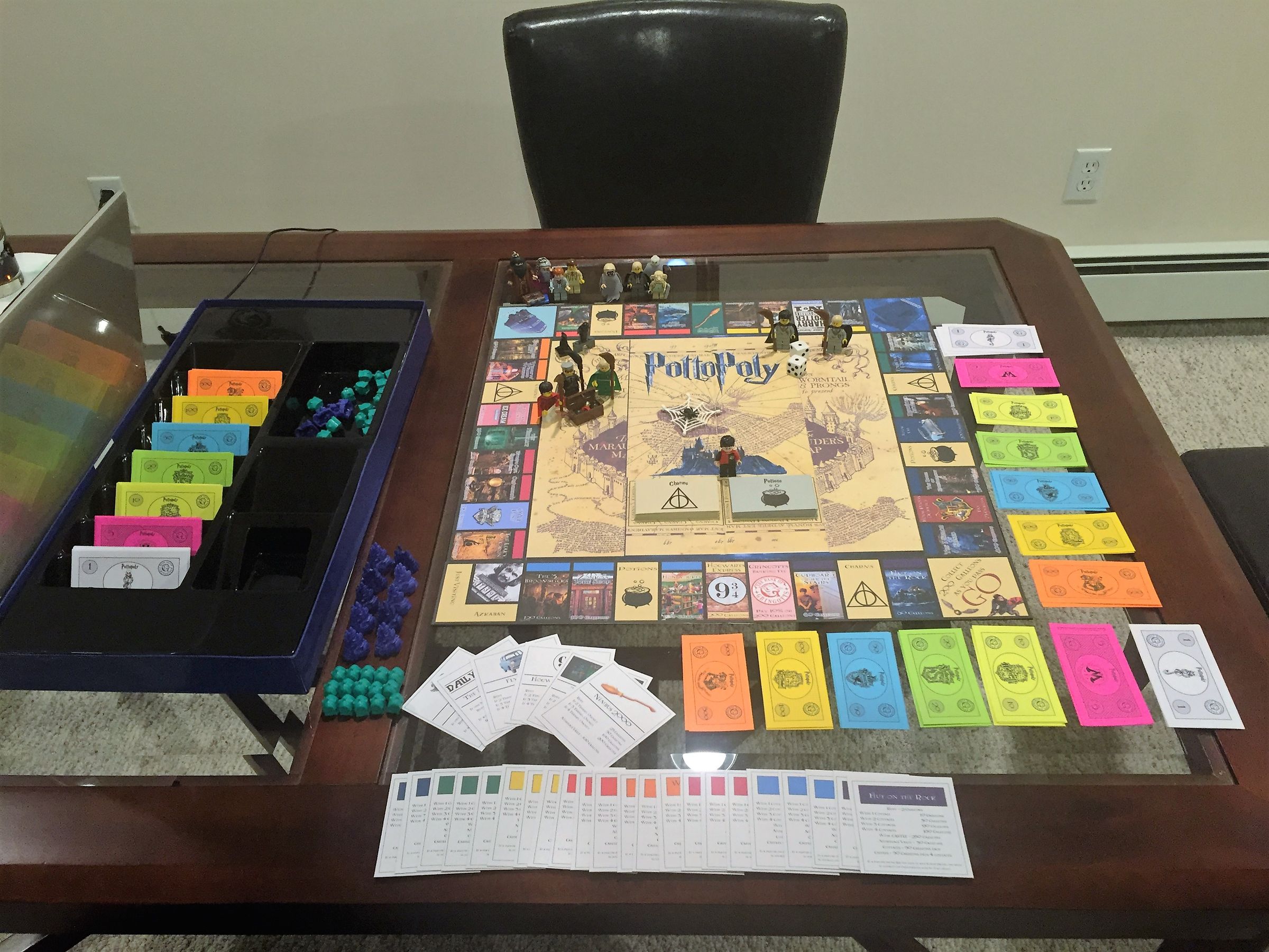 How to Make a Harry Potter Monopoly Board Game : 12 Steps (with ...